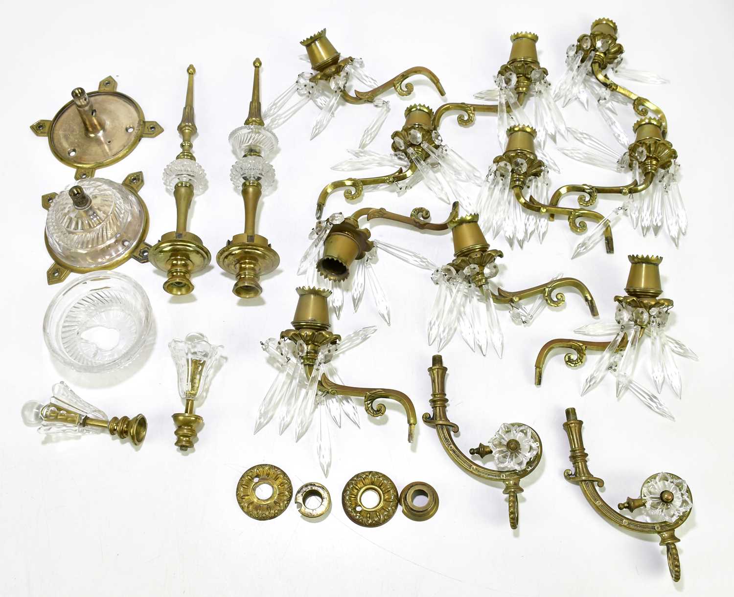 Lot 1206 - F & C COSLER; two 19th century light