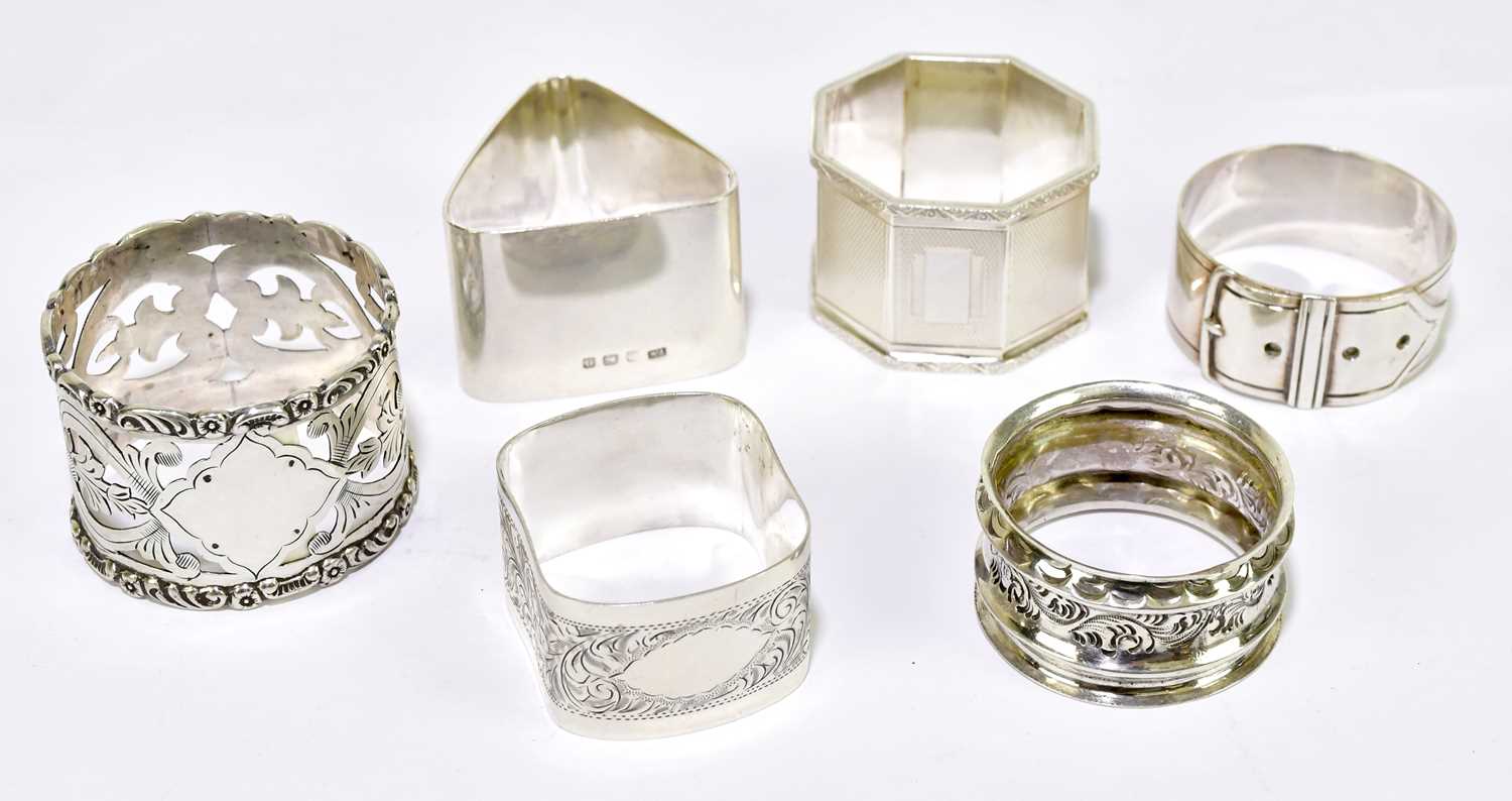 Lot 1123 - BRAVINGTONS LTD; a George VI hallmarked