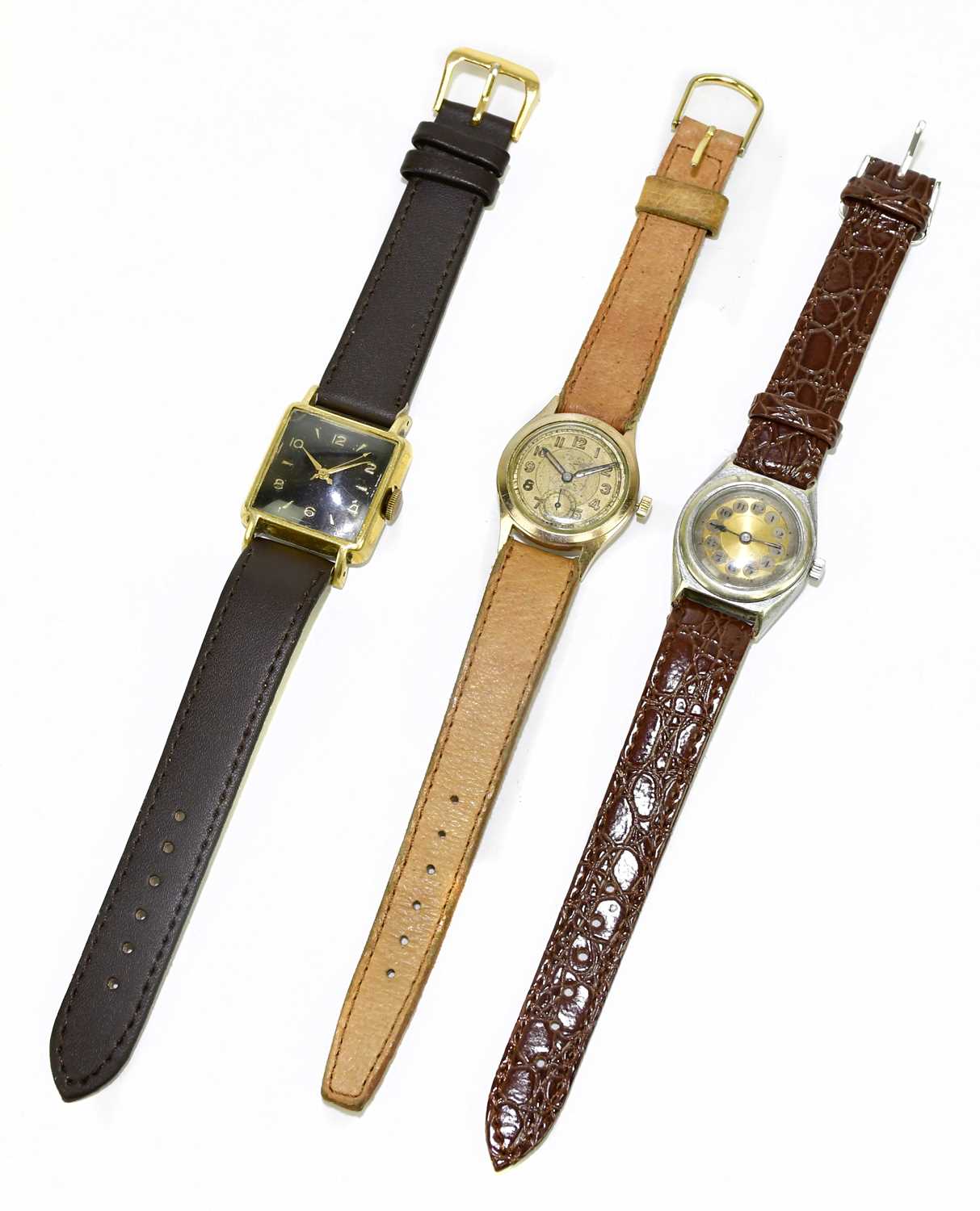 Lot 511 - TUDOR; a gentleman's gold plated and steel