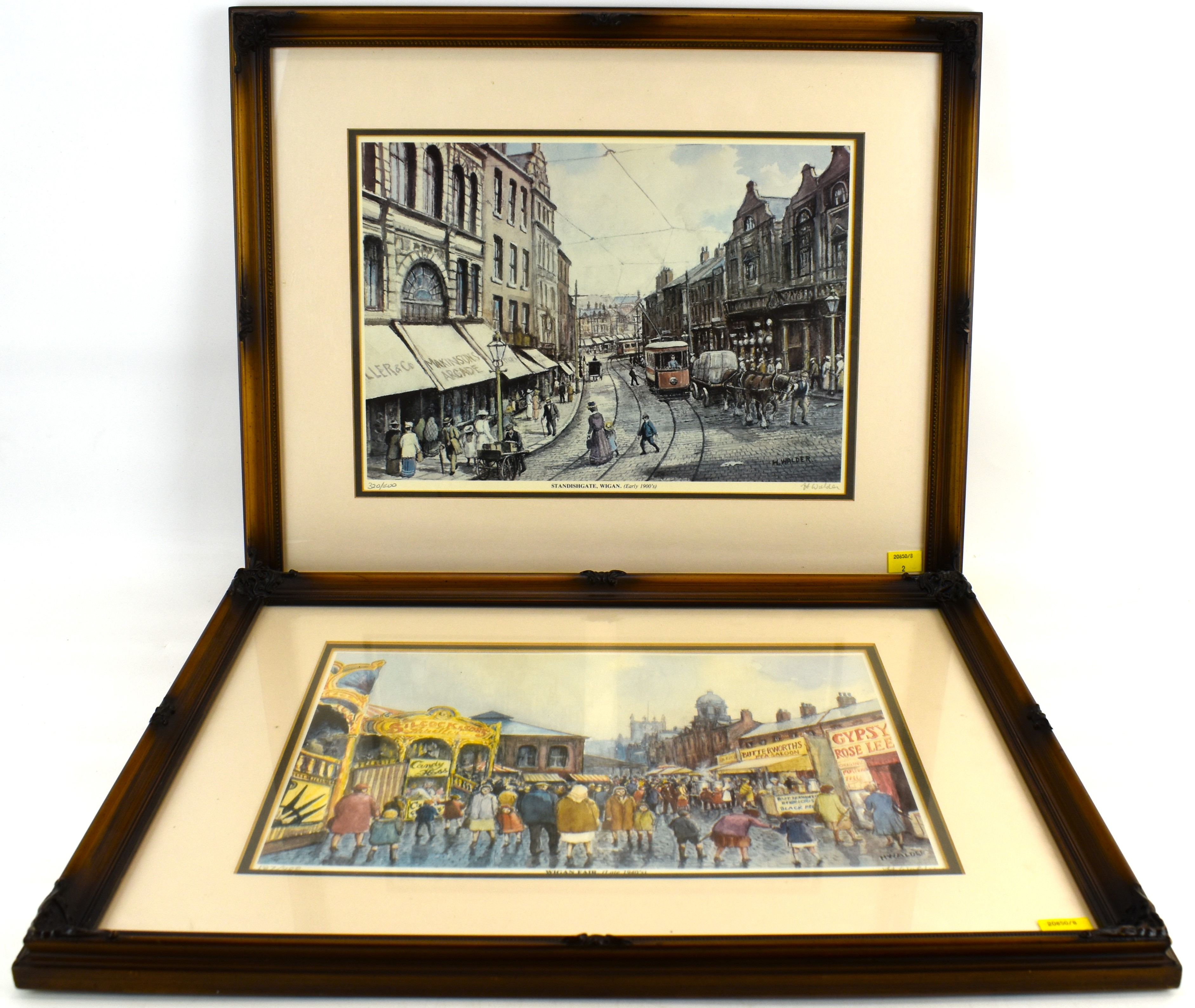 Lot 591 - H. WALDER (British); two limited edition
