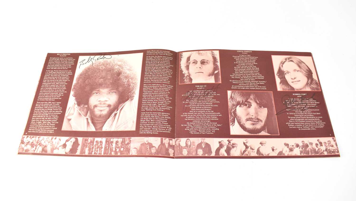 Lot 231 - GEORGE HARRISON; a 1974 programme for a