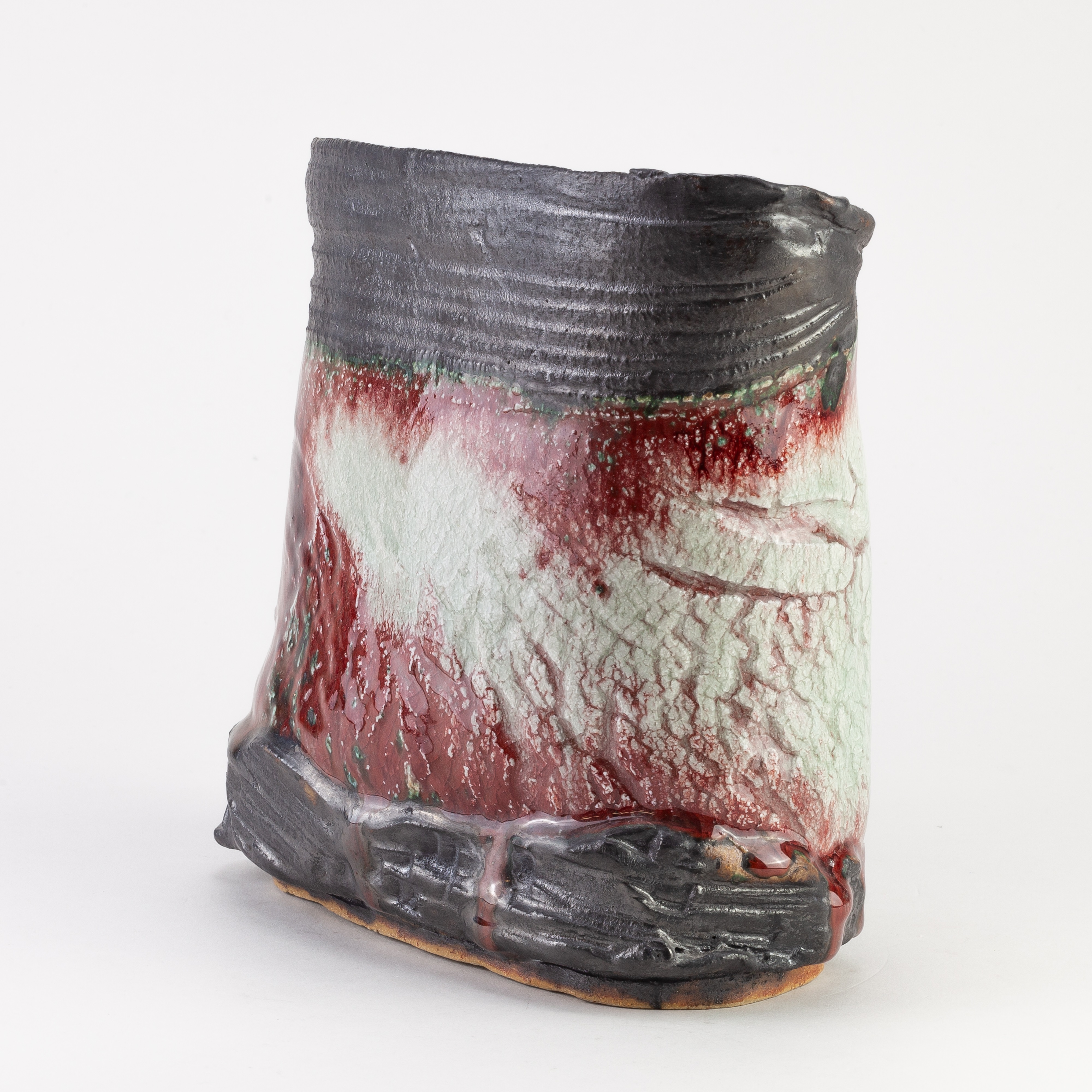 Lot 24 - EDDIE CURTIS (born 1953); ‘Wrap Vessel’, from