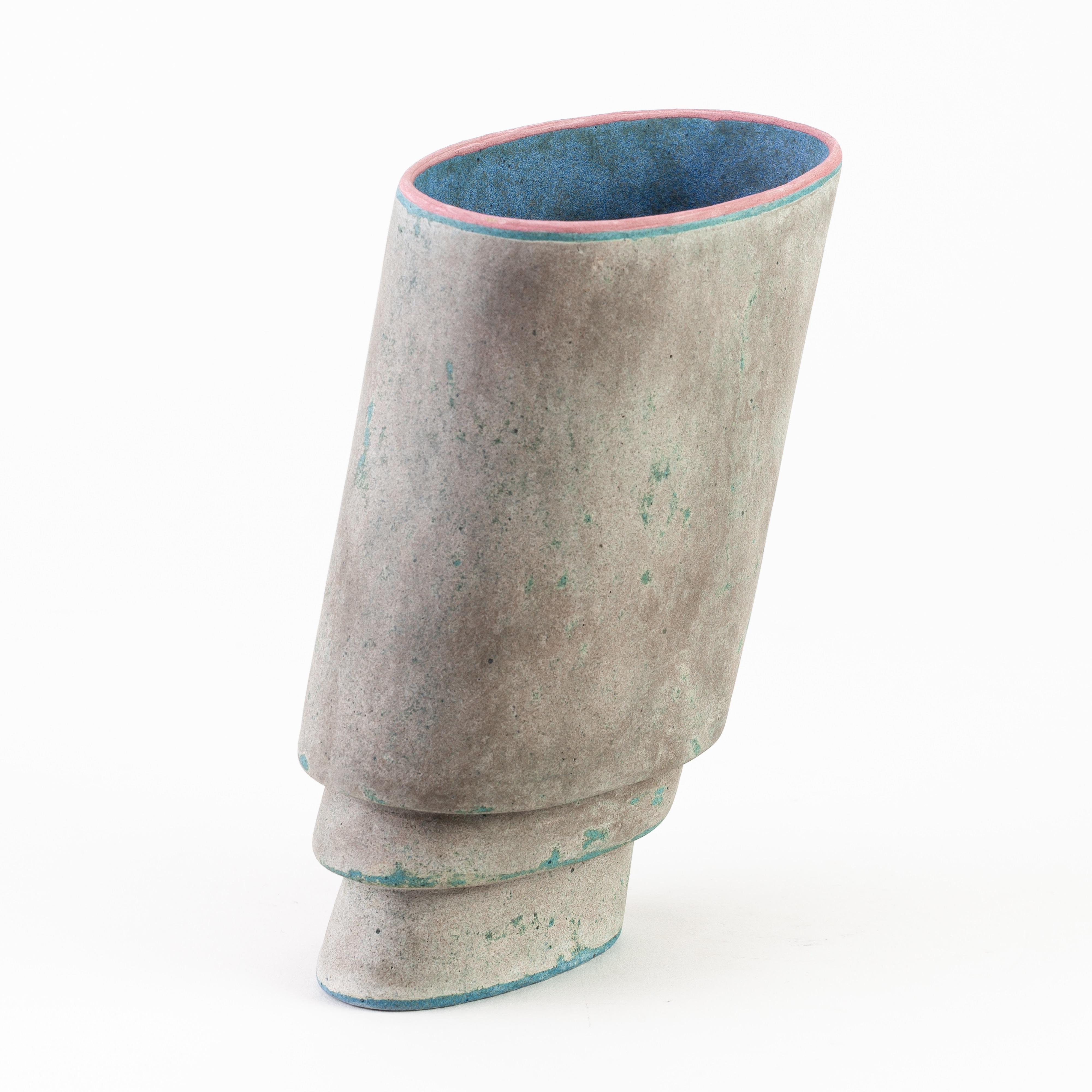Lot 34 - ELIZABETH FRITSCH (born 1940); 'Stone Cup