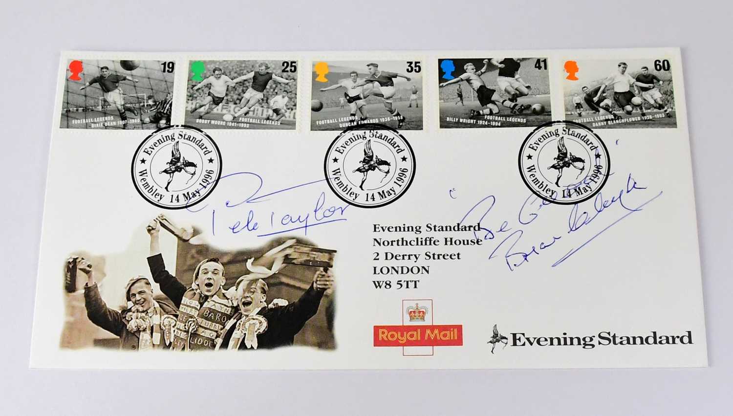Lot 566 - NOTTINGHAM FOREST; a first day cover for