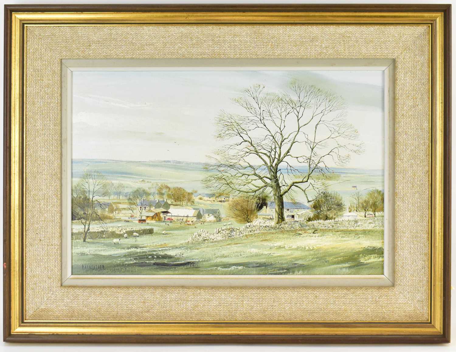 Lot 619 - MICHAEL D. BARNFATHER (born 1934); oil on