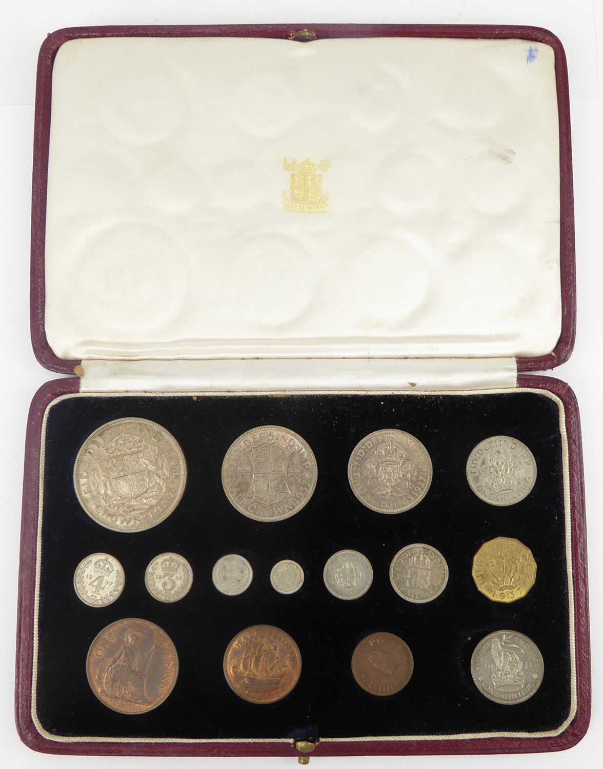 Lot 900 - ROYAL MINT; a '1937 Specimen Coins Set'