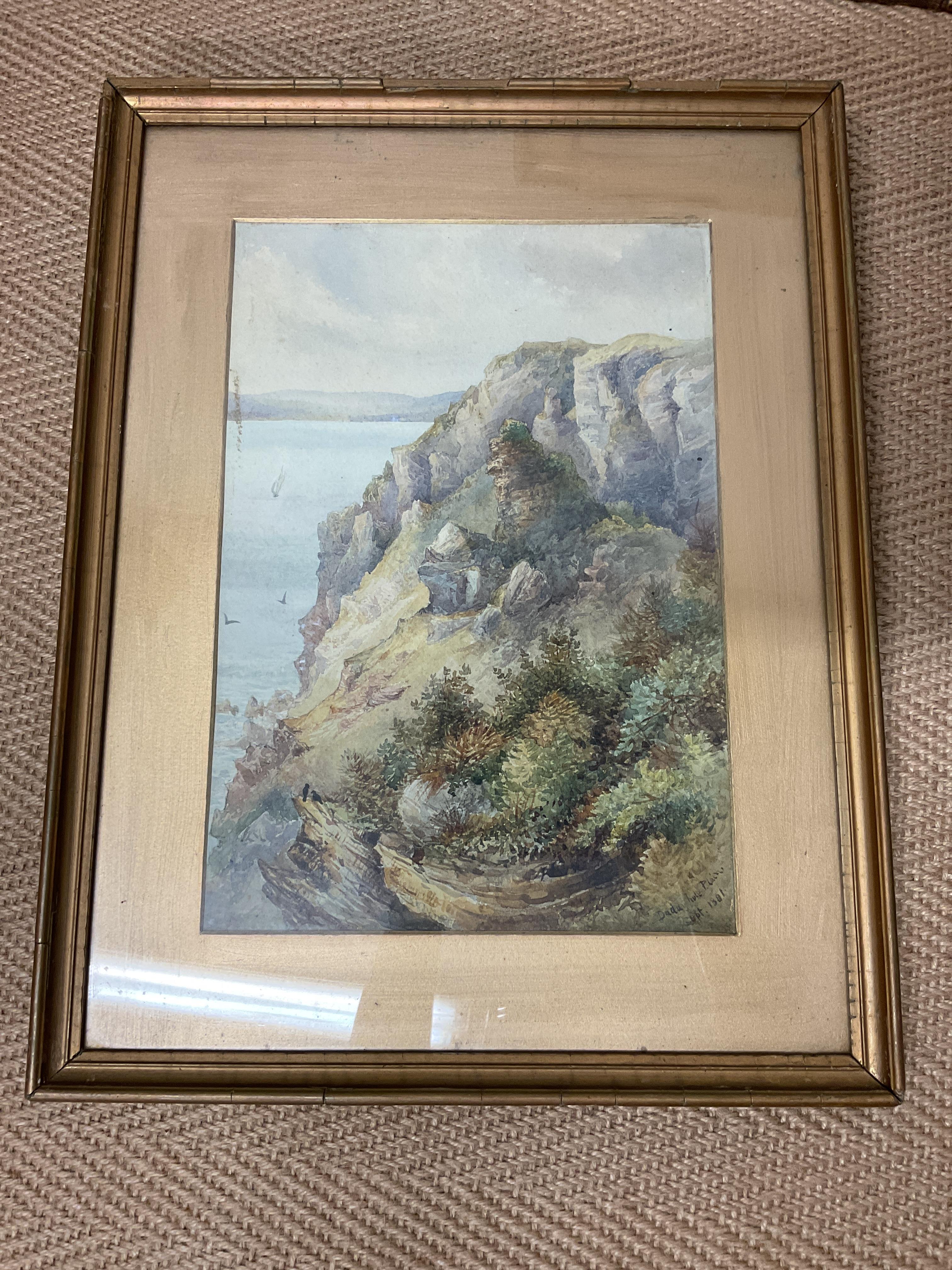 Lot 309 - TORQUAY INTEREST; two watercolours,