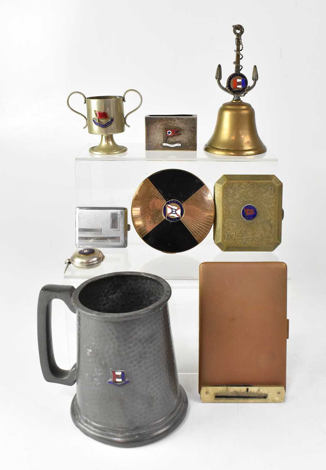 Lot 281 - Various shipping line commemorative souvenir