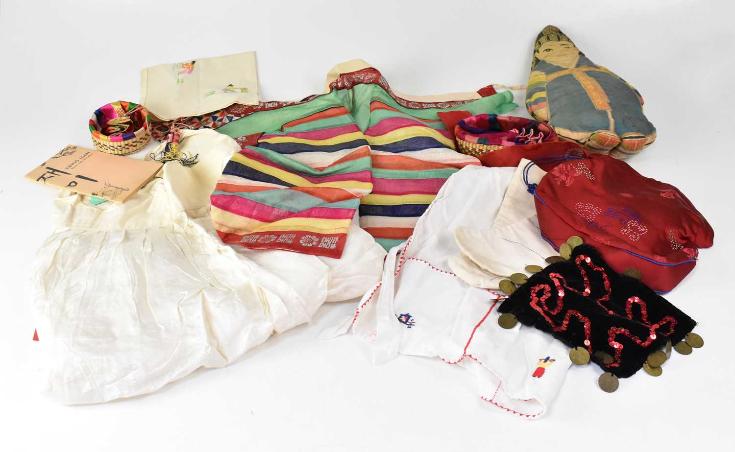 Lot 351 - A Romani Gypsy outfit and a small quantity