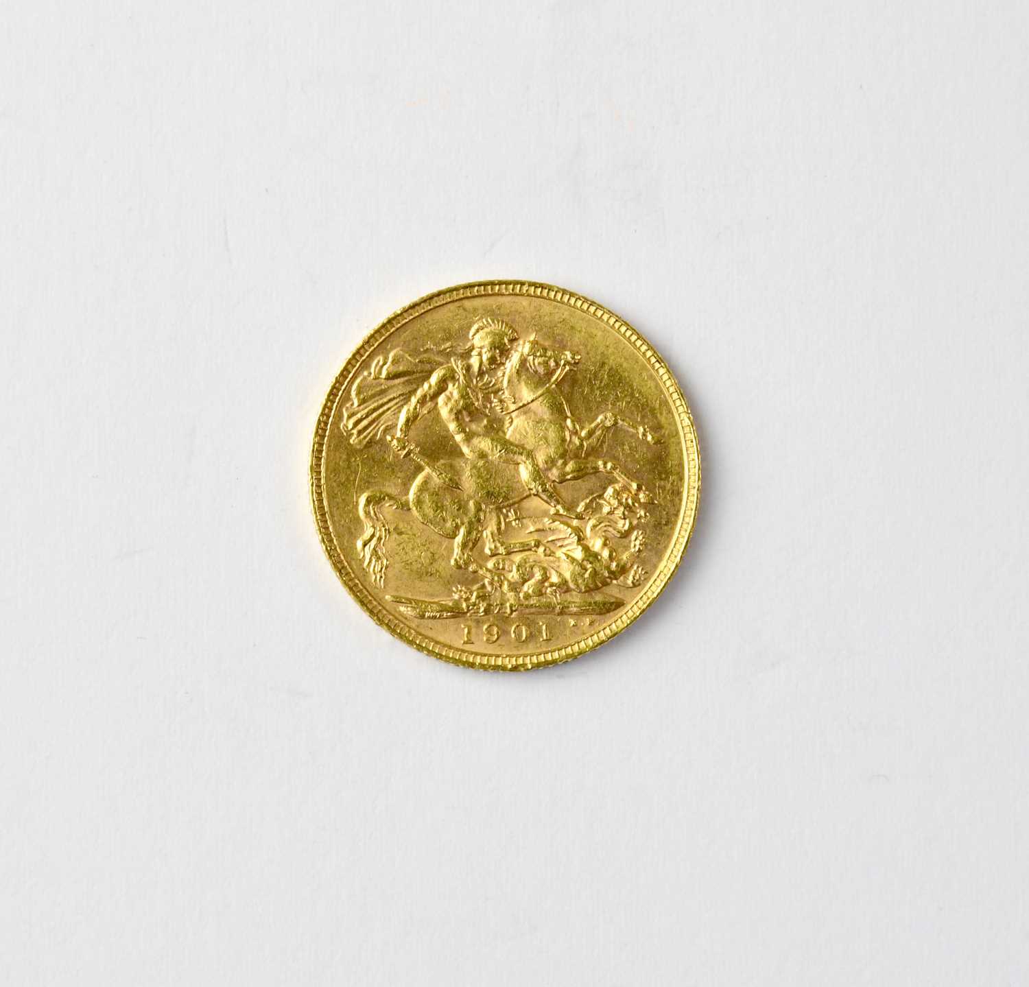 Lot 772 - A Victorian full sovereign 1901