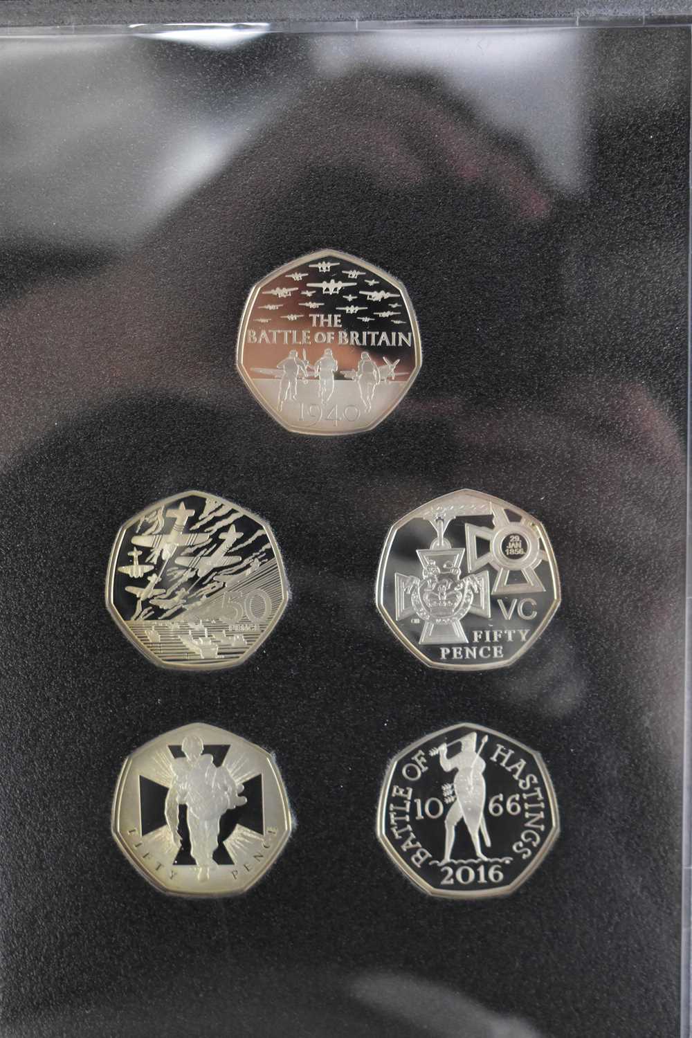 Lot 970 - ROYAL MINT; 'Celebrating 50 Years of the 50p