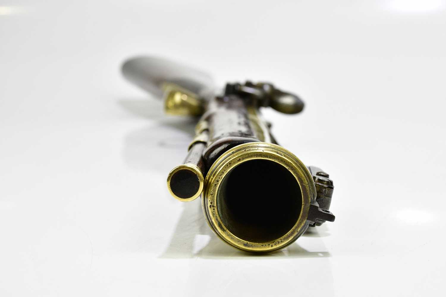 Lot 543 - WILLIAM HOWELL; a 19th century flintlock