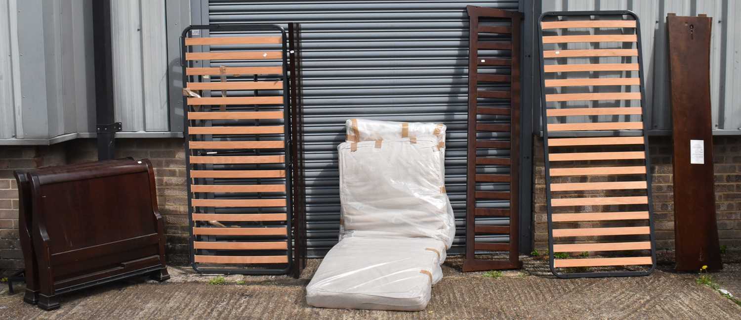 Lot 56 - A modern child's single bed with base,