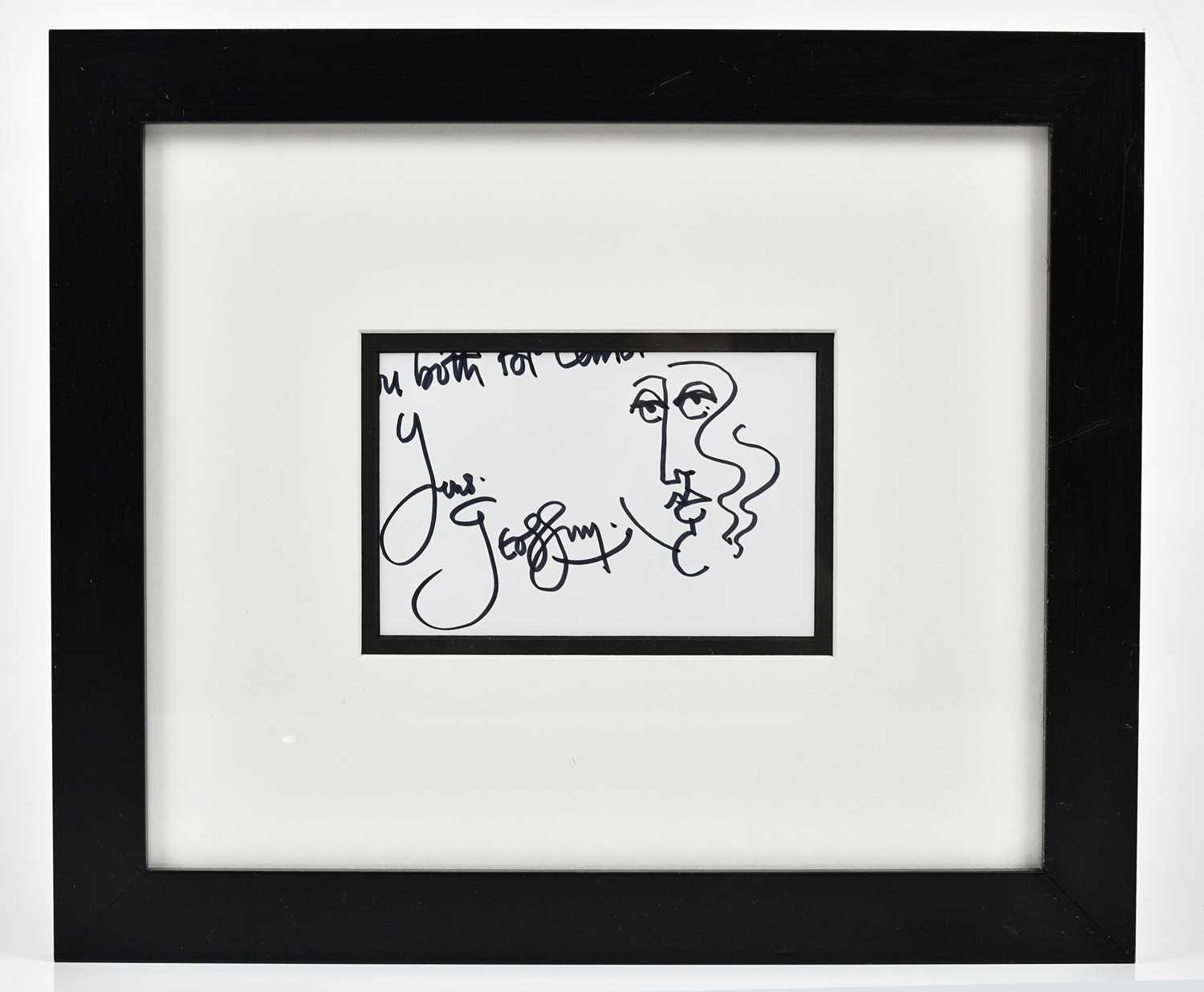 Lot 98 - GEOFFREY KEY (born 1941); ink drawing of a