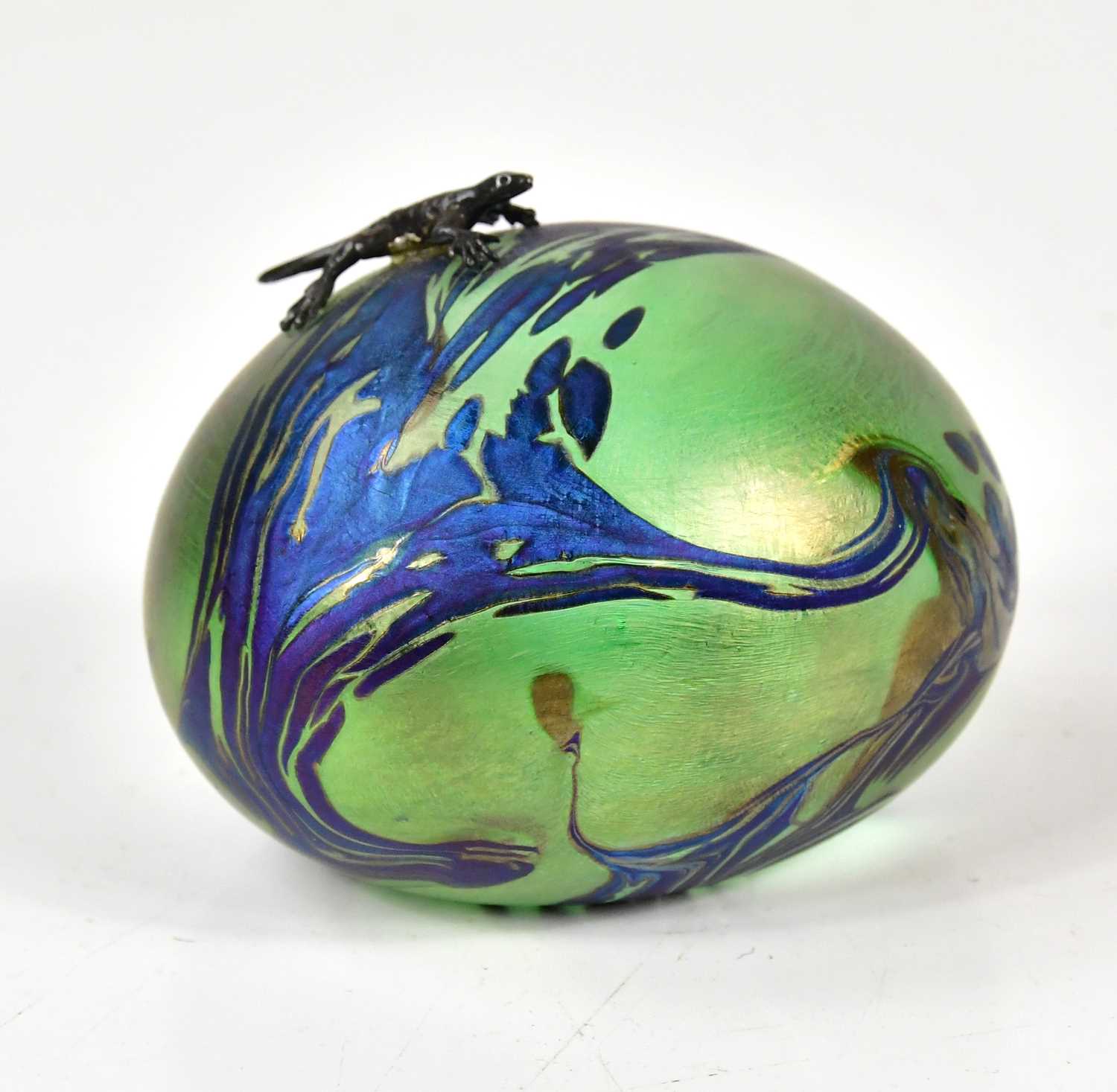 Lot 1552 - JOHN DITCHFIELD FOR GLASFORM; an iridescent