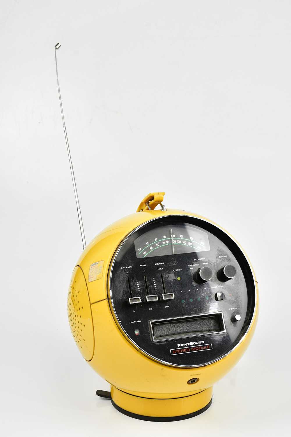 Lot 1168 - PRINZ SOUND; stereo module, in yellow with