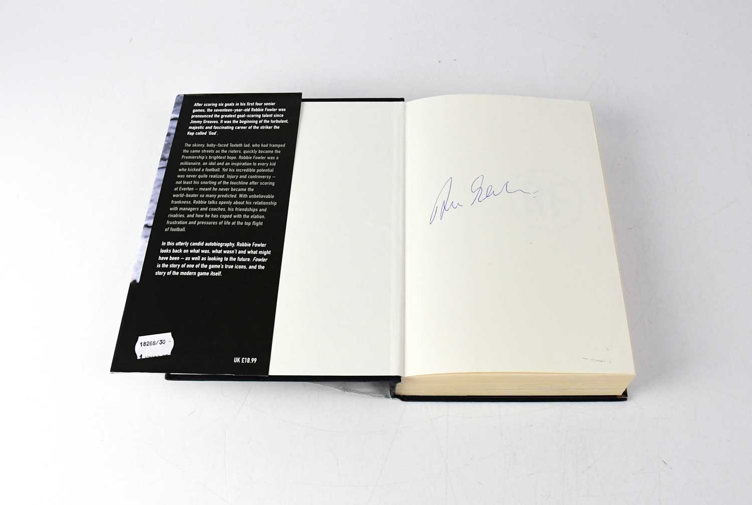 Lot 394 - ROBBIE FOWLER; autobiography, 'Fowler',