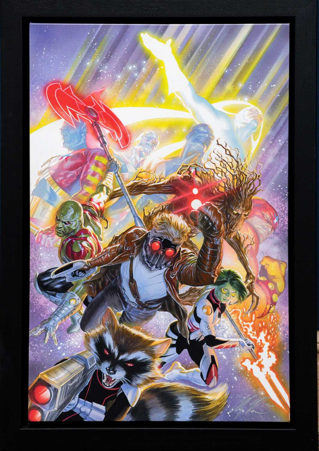 Lot 52 - ALEX ROSS; a signed limited edition textured