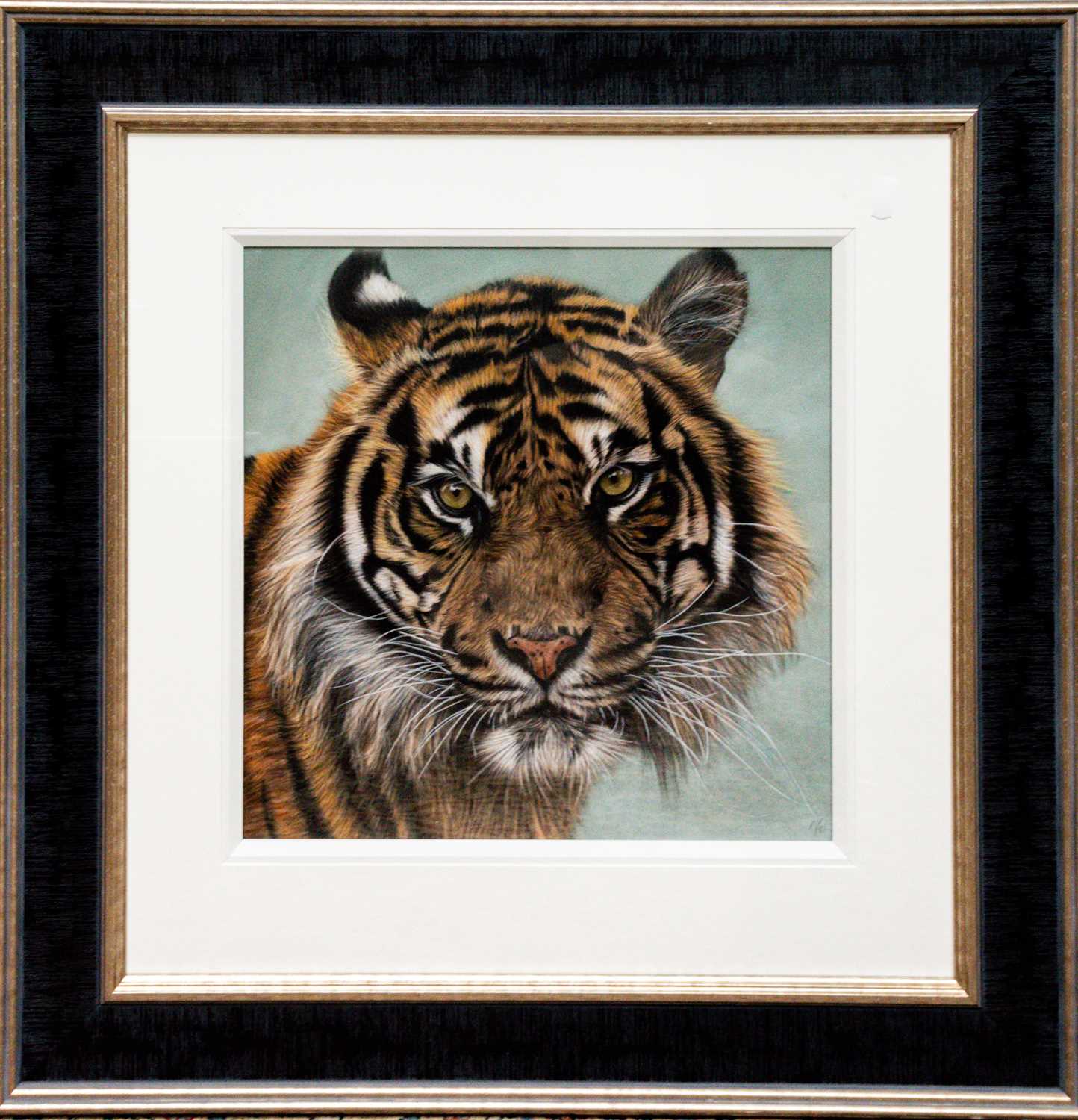 Lot 115 - VALERIE SIMMS; pencil and pastel on paper,