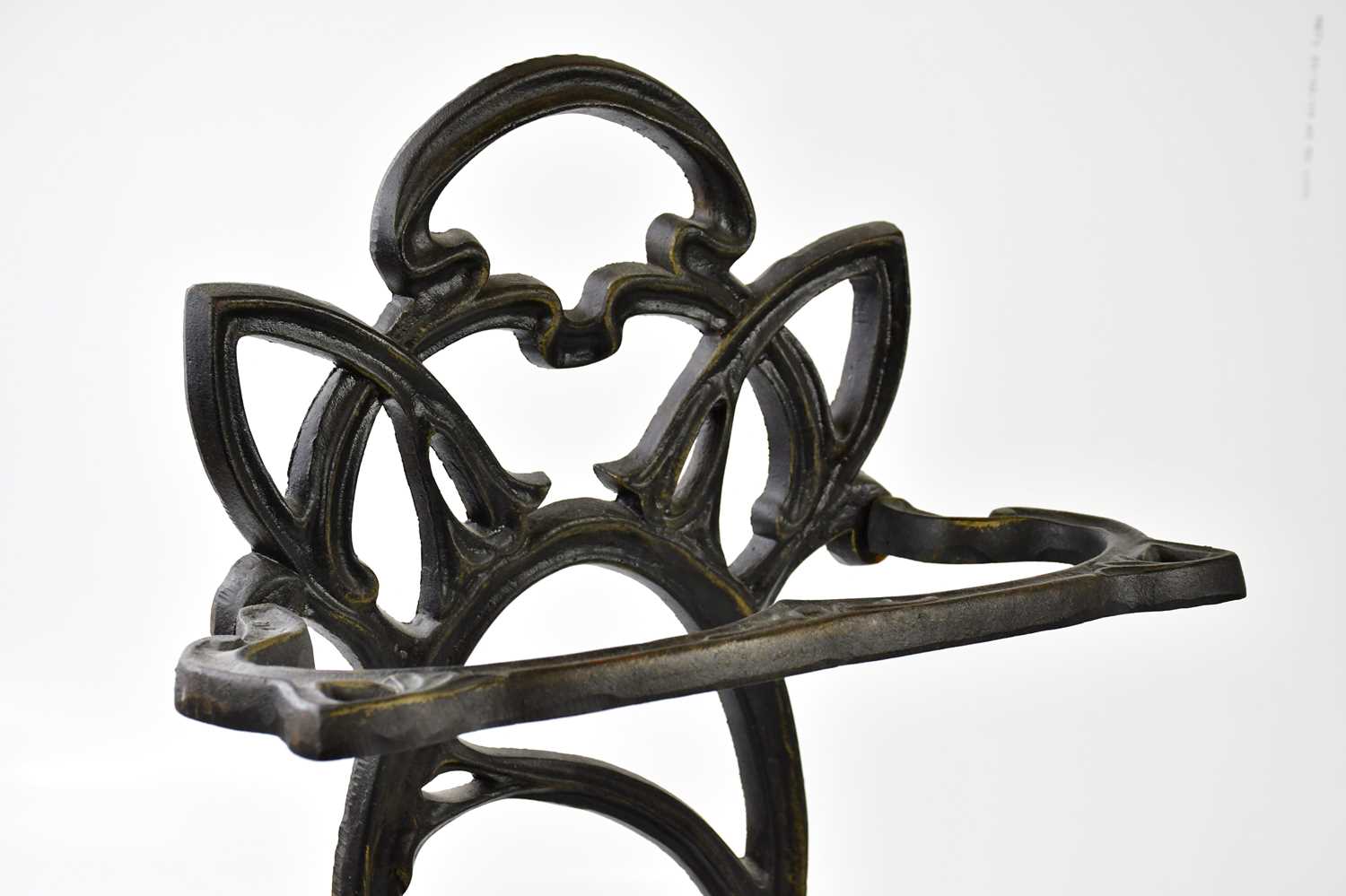 Lot 2305 - A Victorian style cast iron stick stand,