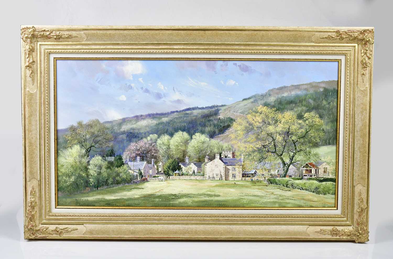 Lot 235 - MICHAEL BARNFATHER; oil on canvas, 'Hope It
