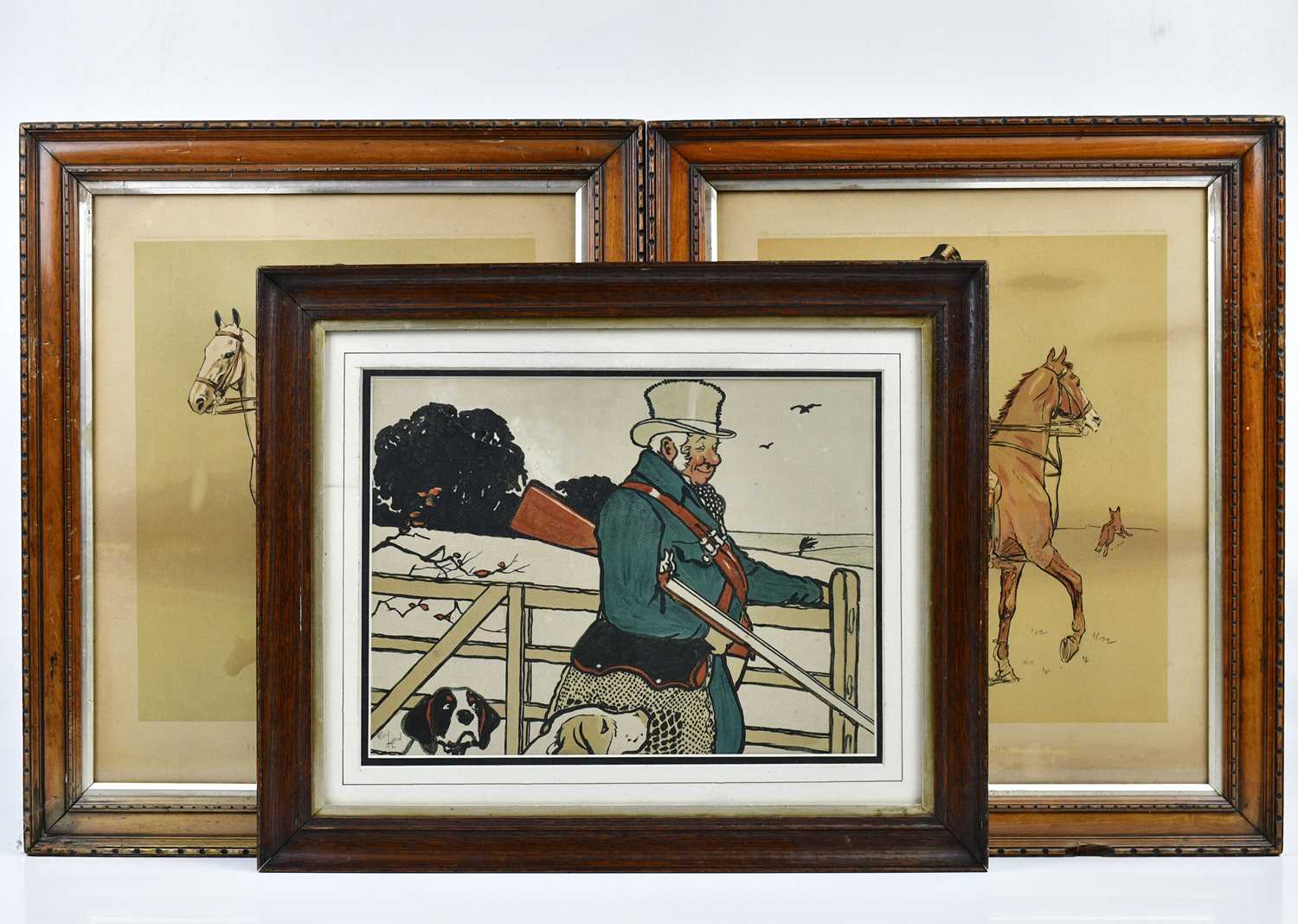 Lot 1228 - CHARLES JOHNSON PAYNE SNAFFLES (1884-1967);