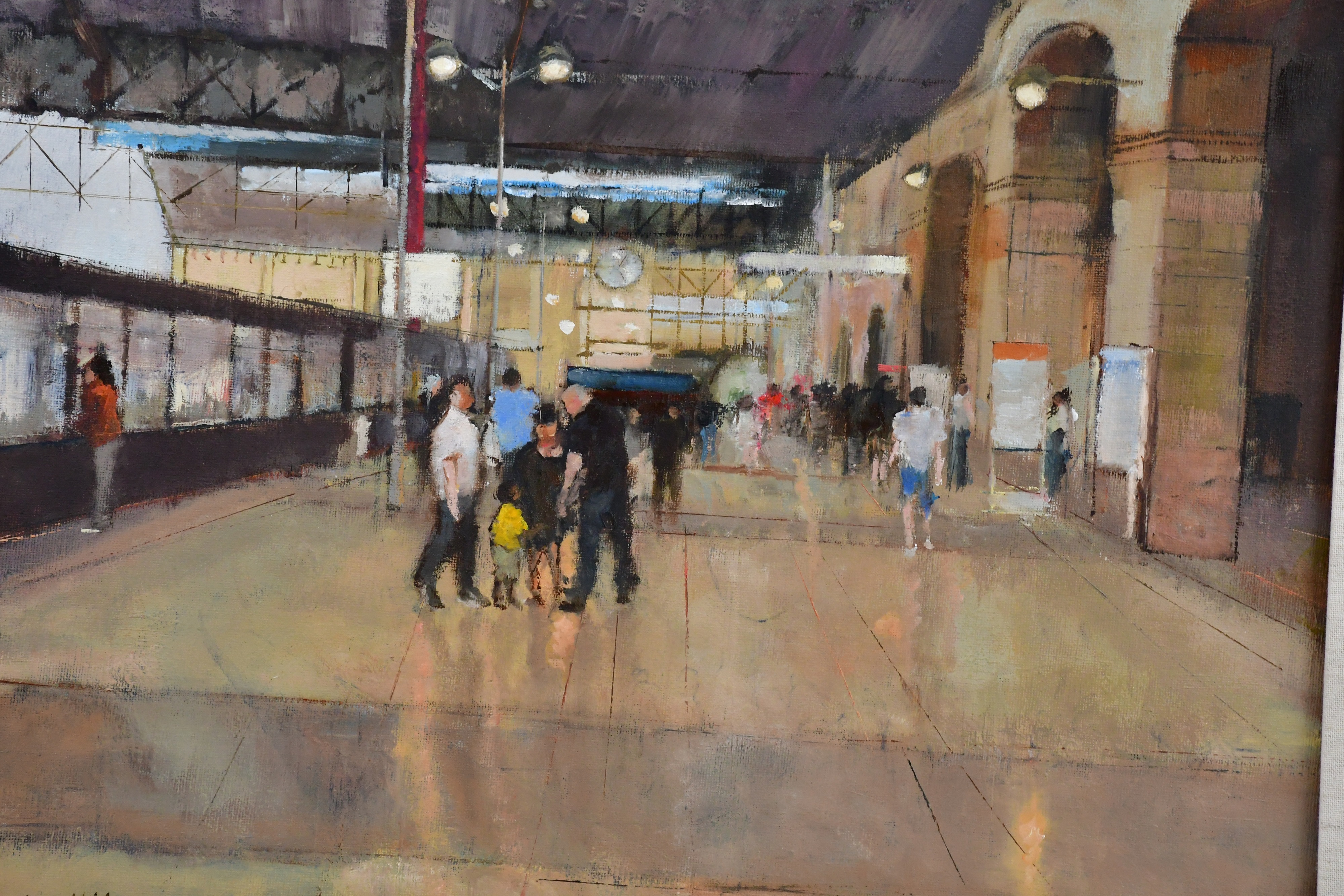 Lot 215 - STEPHEN WILD (1955-2021); oil on canvas,