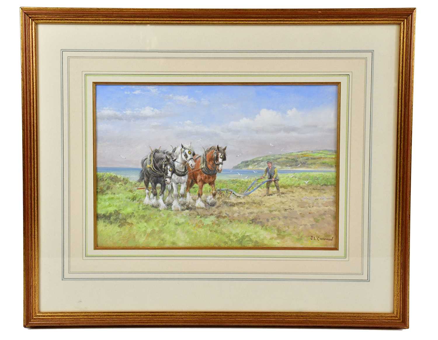 Lot 249 - JOHN L CHAPMAN (NORTHERN ARTIST, BLACKBURN,