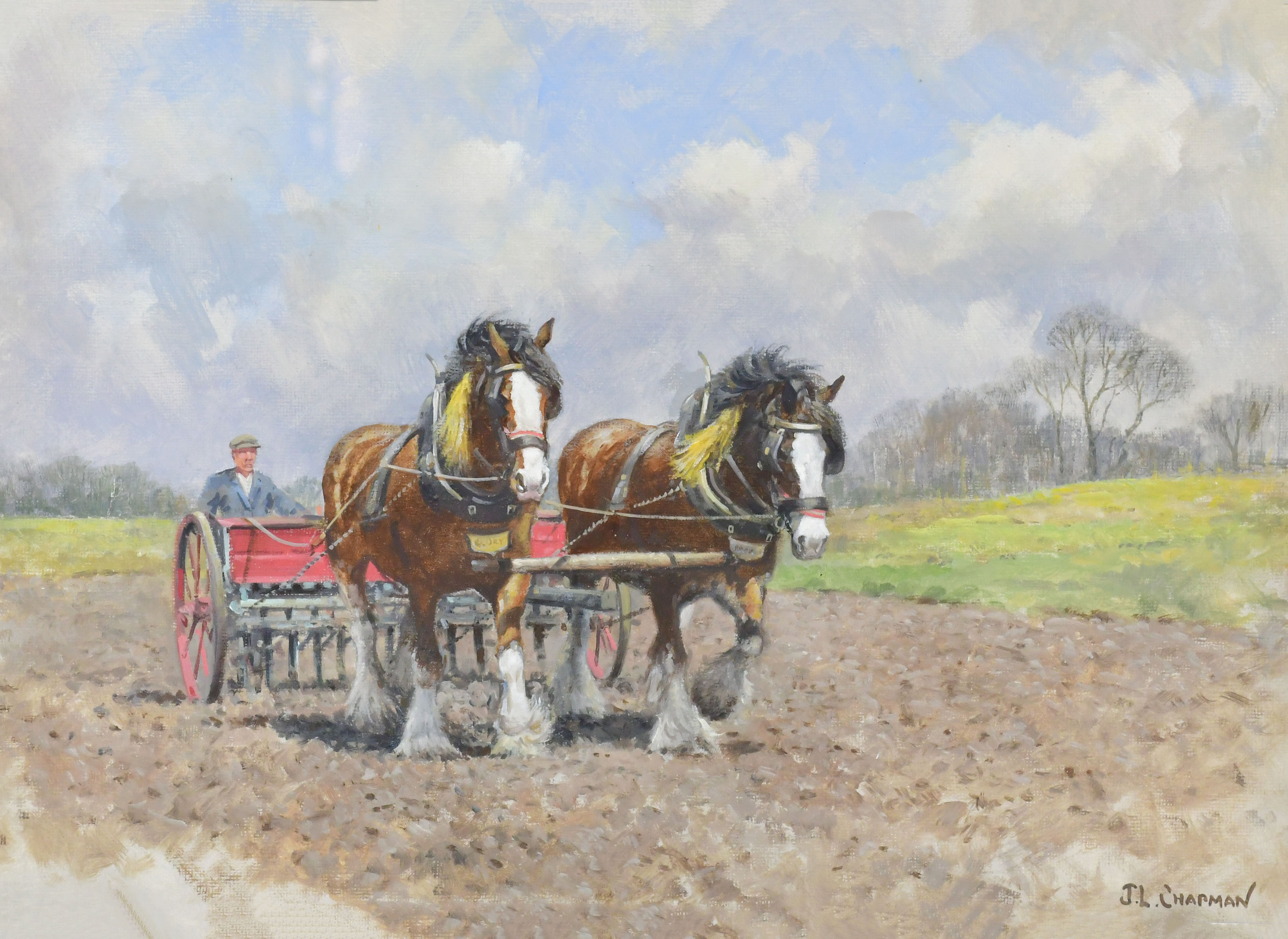 Lot 250 - JOHN L CHAPMAN (NORTHERN ARTIST, BLACKBURN,