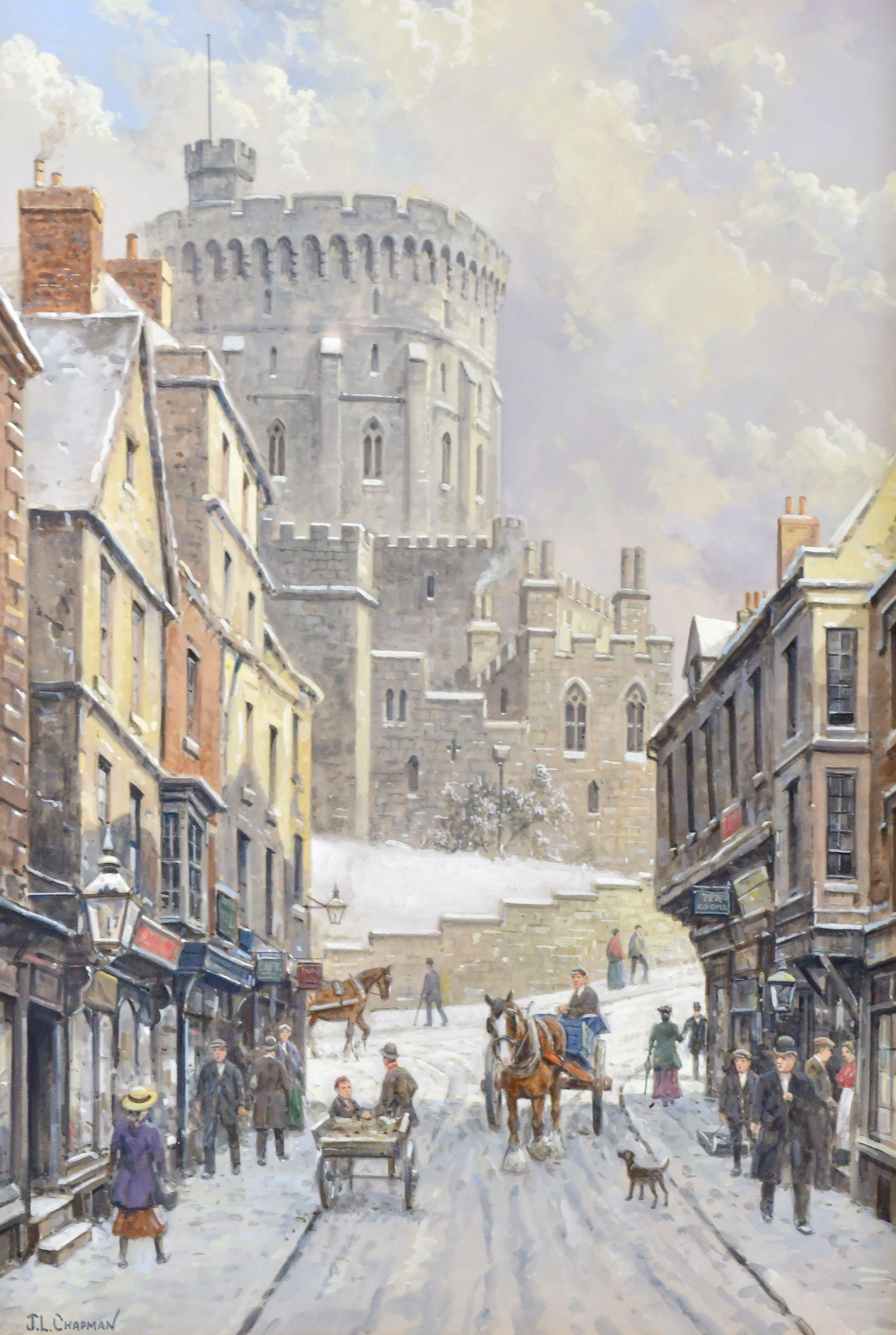 Lot 145 - JOHN L CHAPMAN (NORTHERN ARTIST, BLACKBURN,