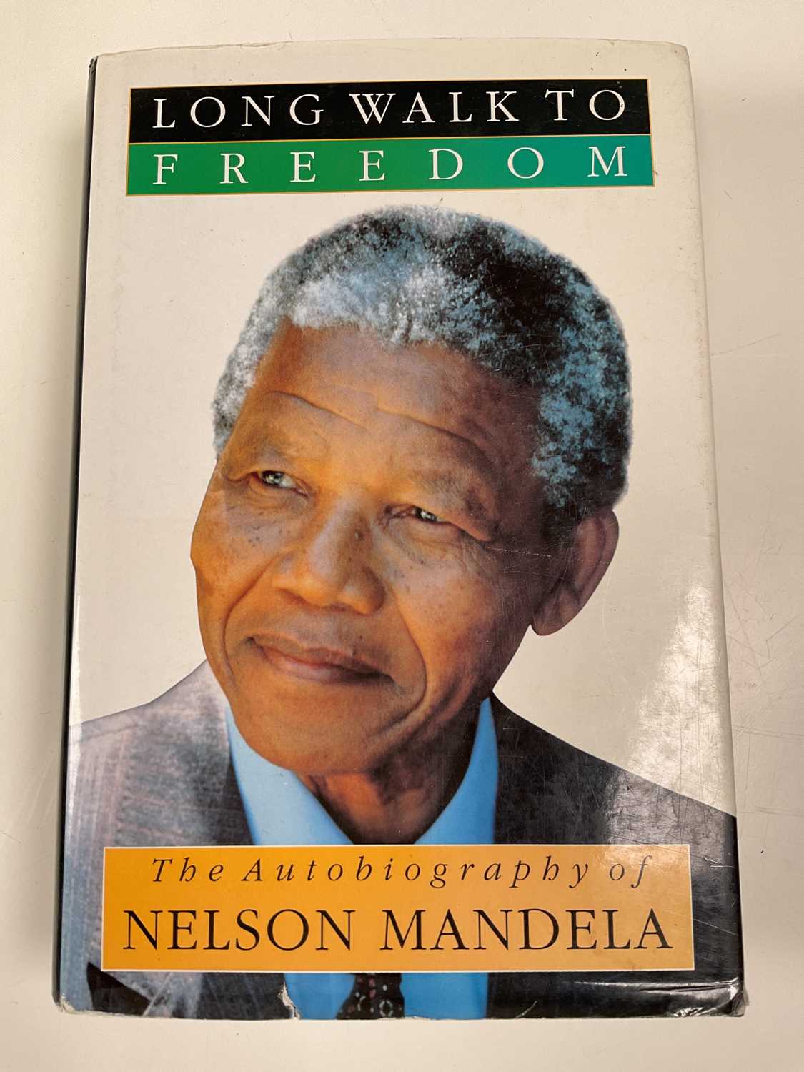 Lot 2256 - NELSON MANDELA; 'Long Walk to Freedom', the