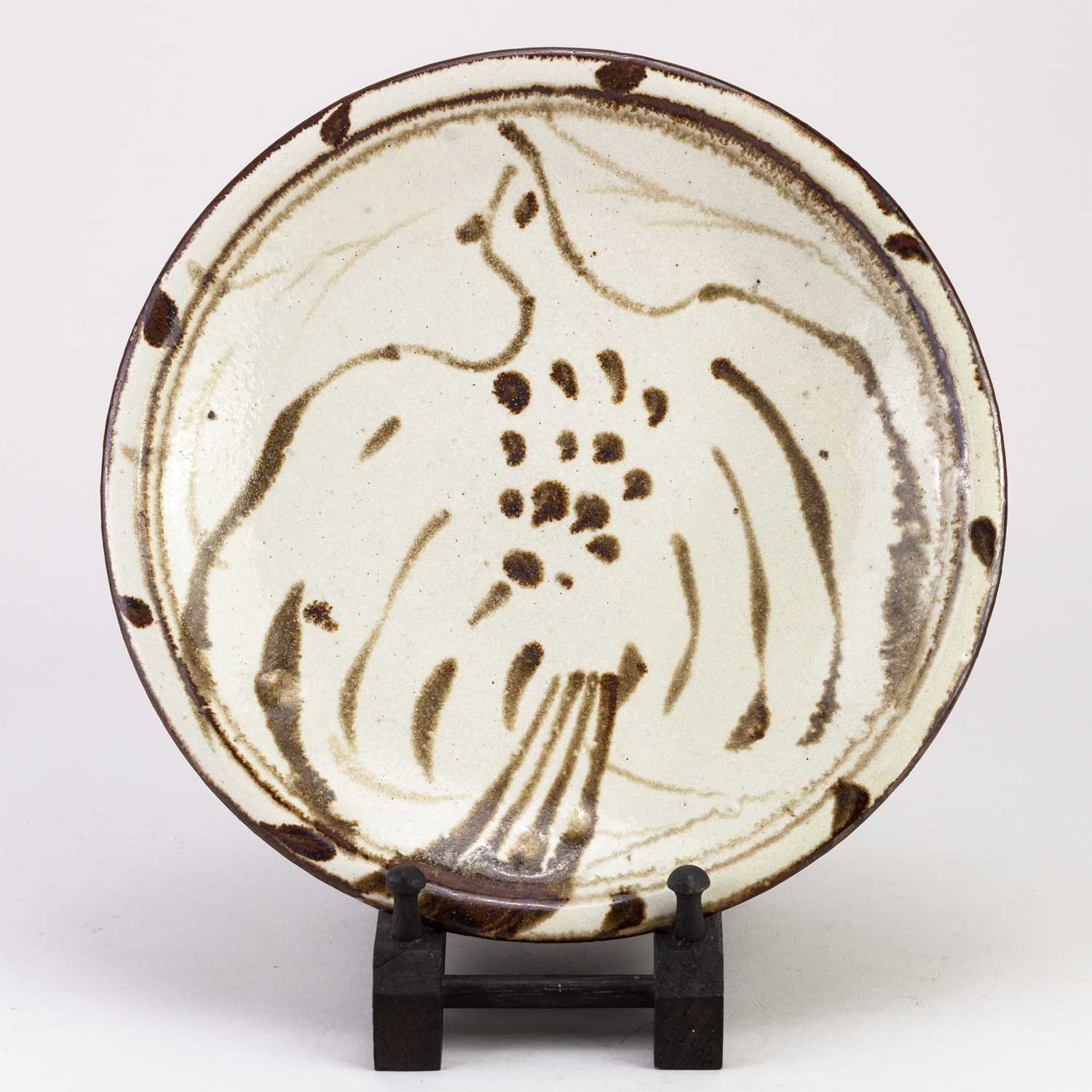 Lot 500 - RUPERT SPIRA (born 1960); a stoneware plate