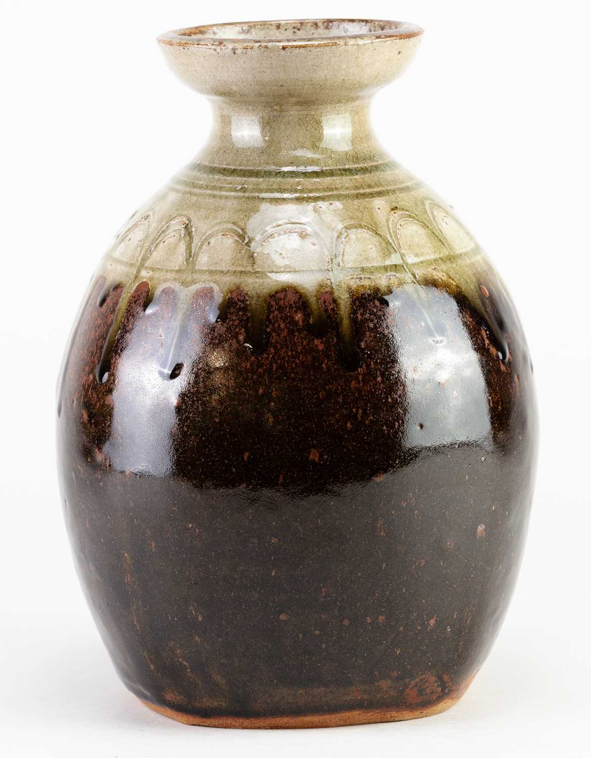 Lot 476 - RICHARD BATTERHAM (1936-2021); a stoneware