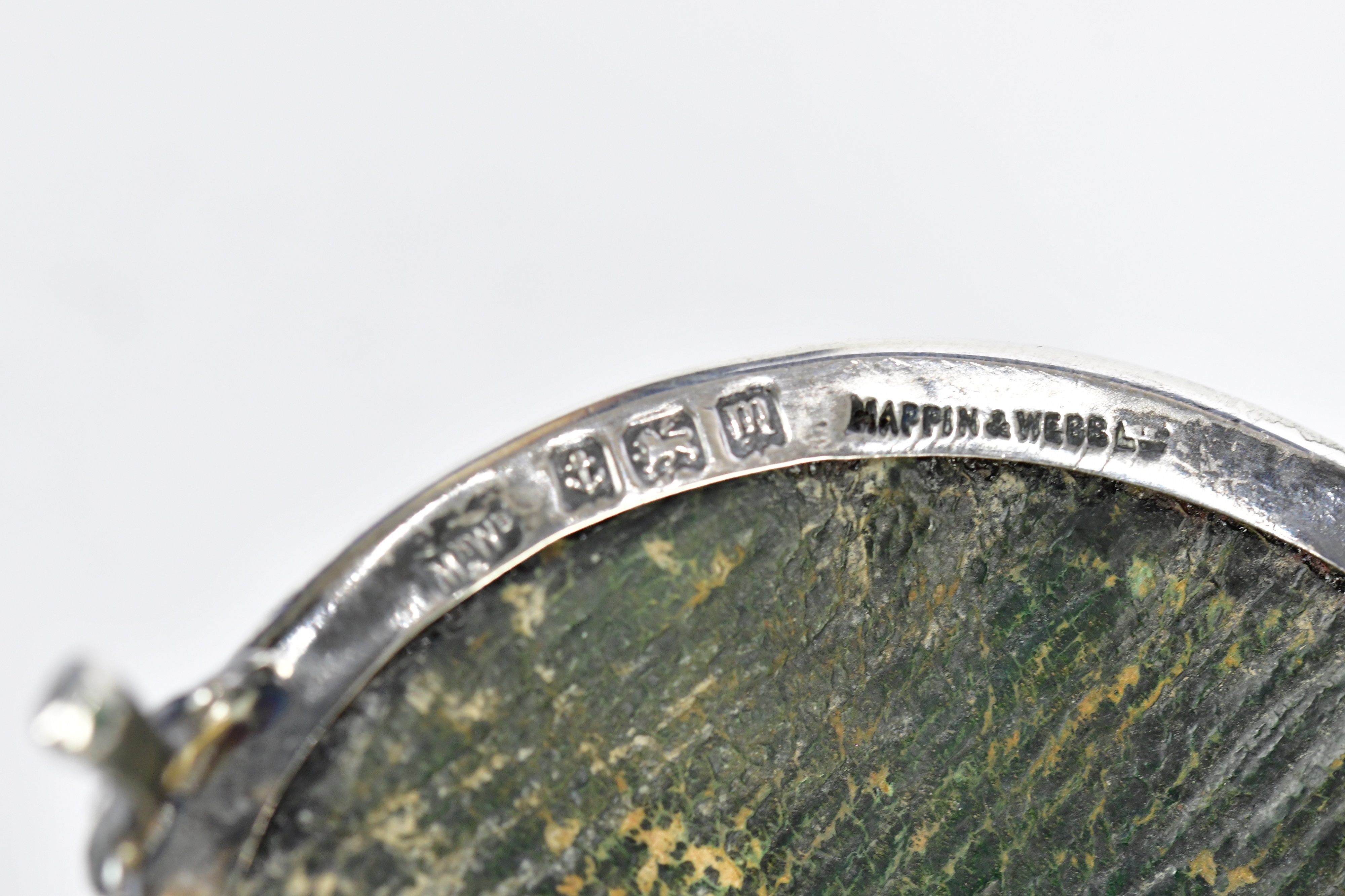 Lot 2567 - MAPPIN & WEBB; a George V hallmarked silver