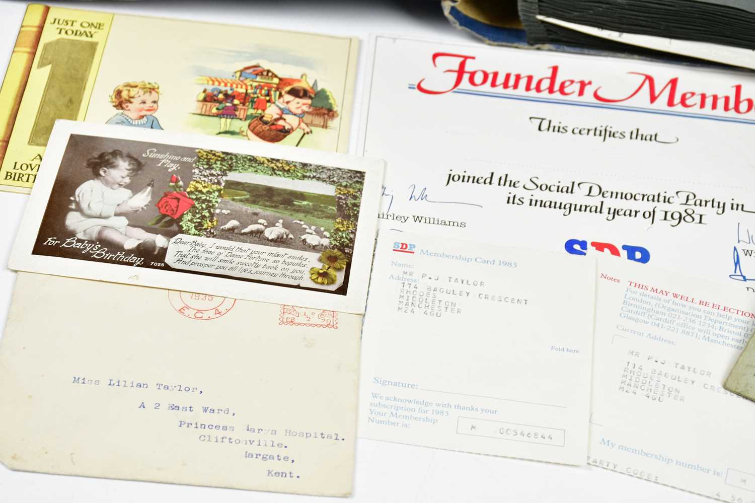 Lot 1613 - A small collection of 20th century