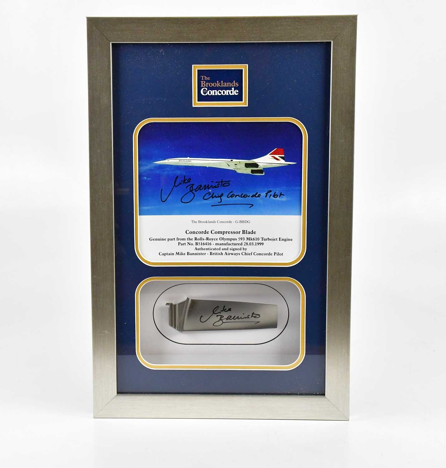 Lot 470 - CONCORDE INTEREST; The Brooklands Concorde G-