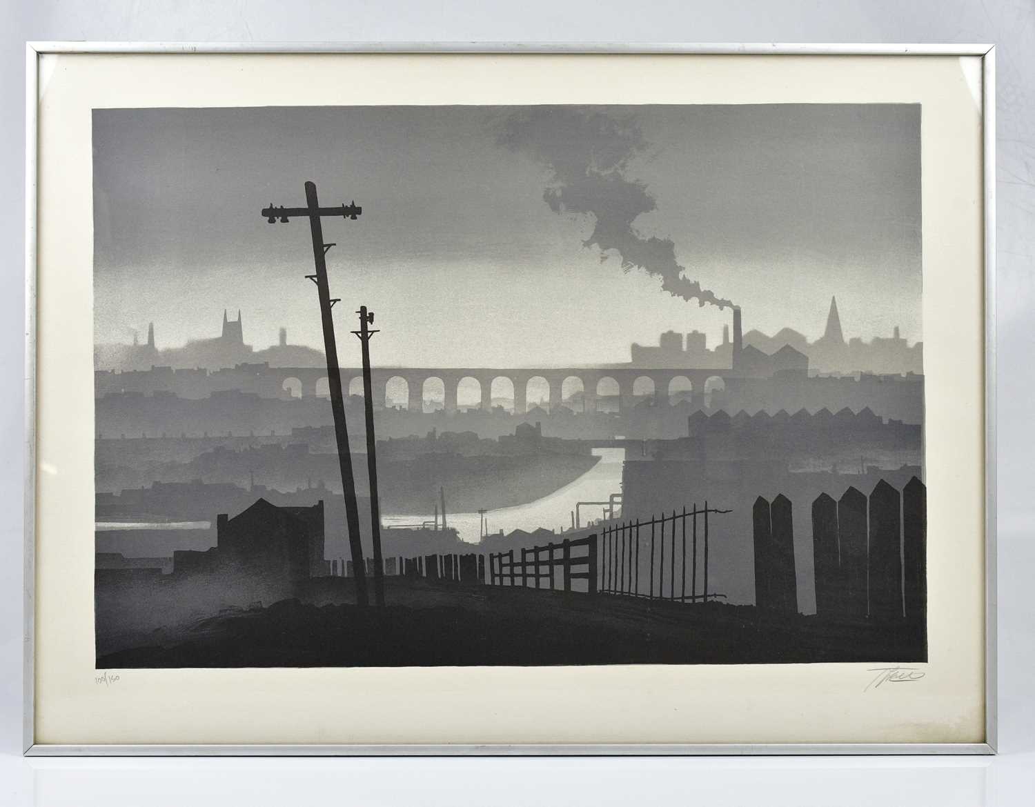 Lot 23 - TREVOR GRIMSHAW (1947-2001); pencil signed