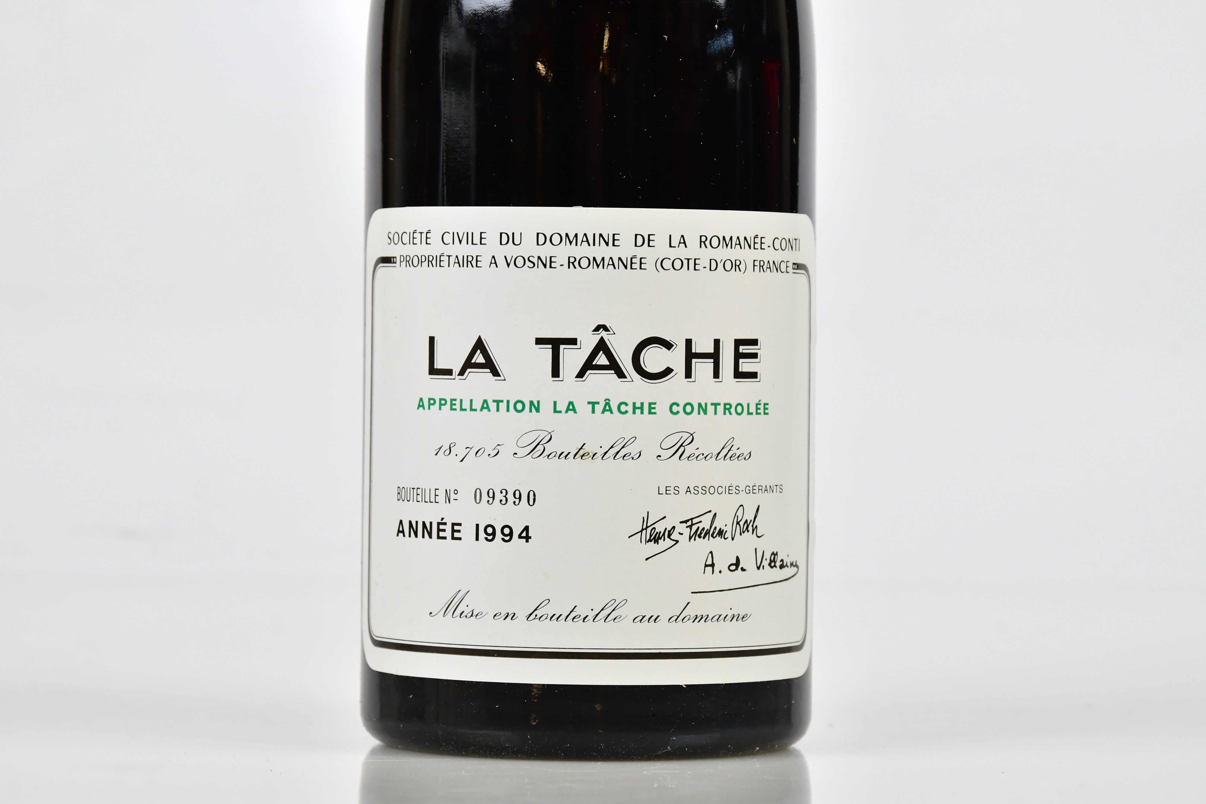 Lot 4122 - RED WINE; six bottles, La Tache,