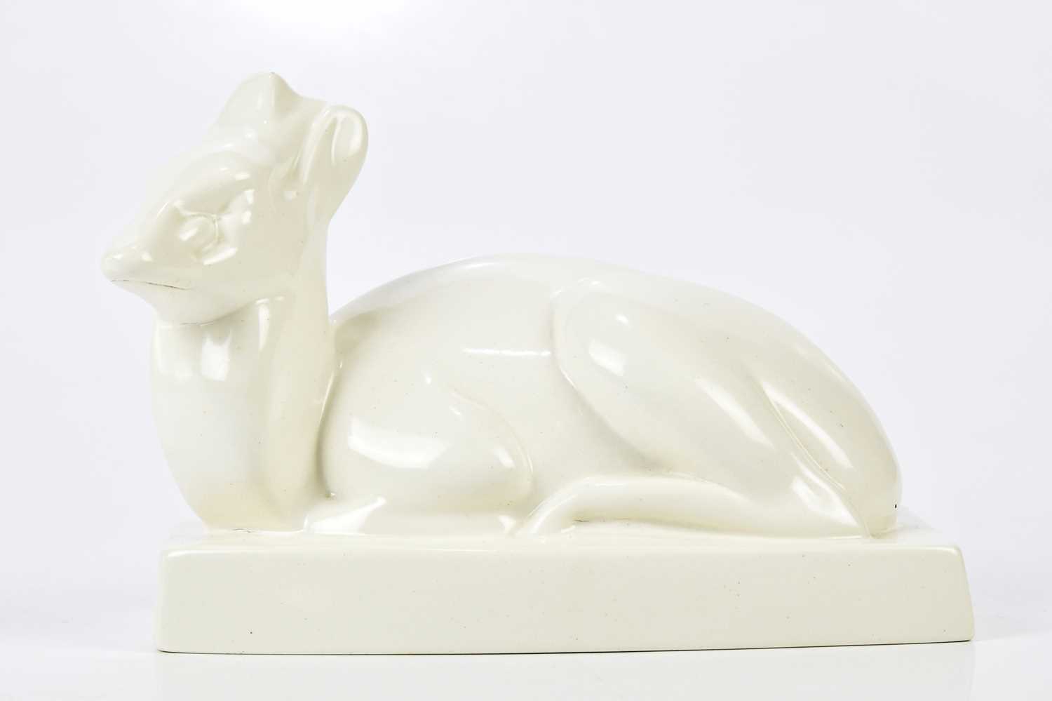 Lot 210 - JOHN SKEAPING FOR WEDGWOOD; a model of lying