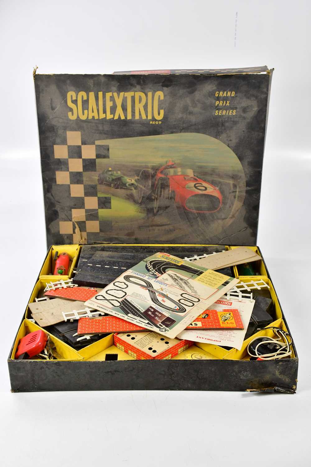 Lot 1103 - TRI-ANG; a boxed Scalextric set, with two