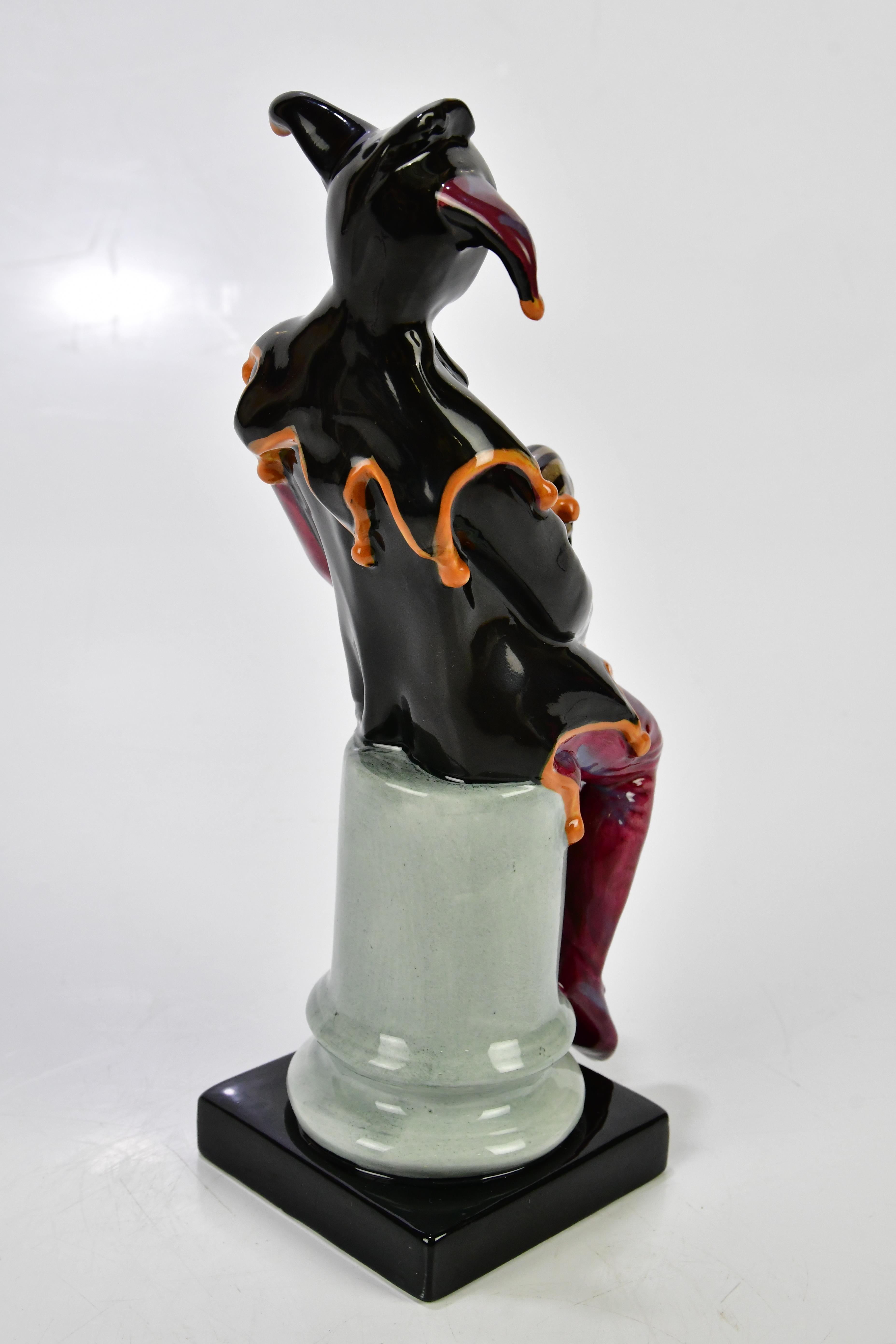 Lot 59 - ROYAL DOULTON; a rare figure, 'The Jester',