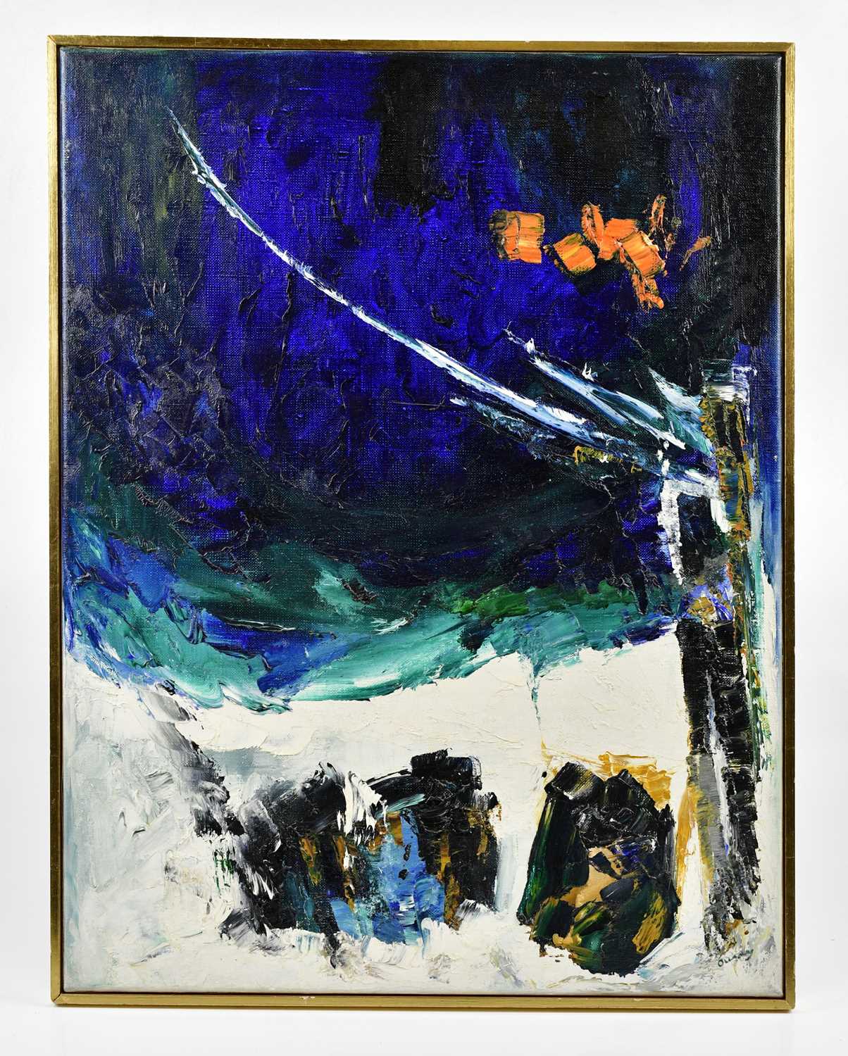 Lot 545 - HARRY OUSEY (1915-1985); oil on canvas,