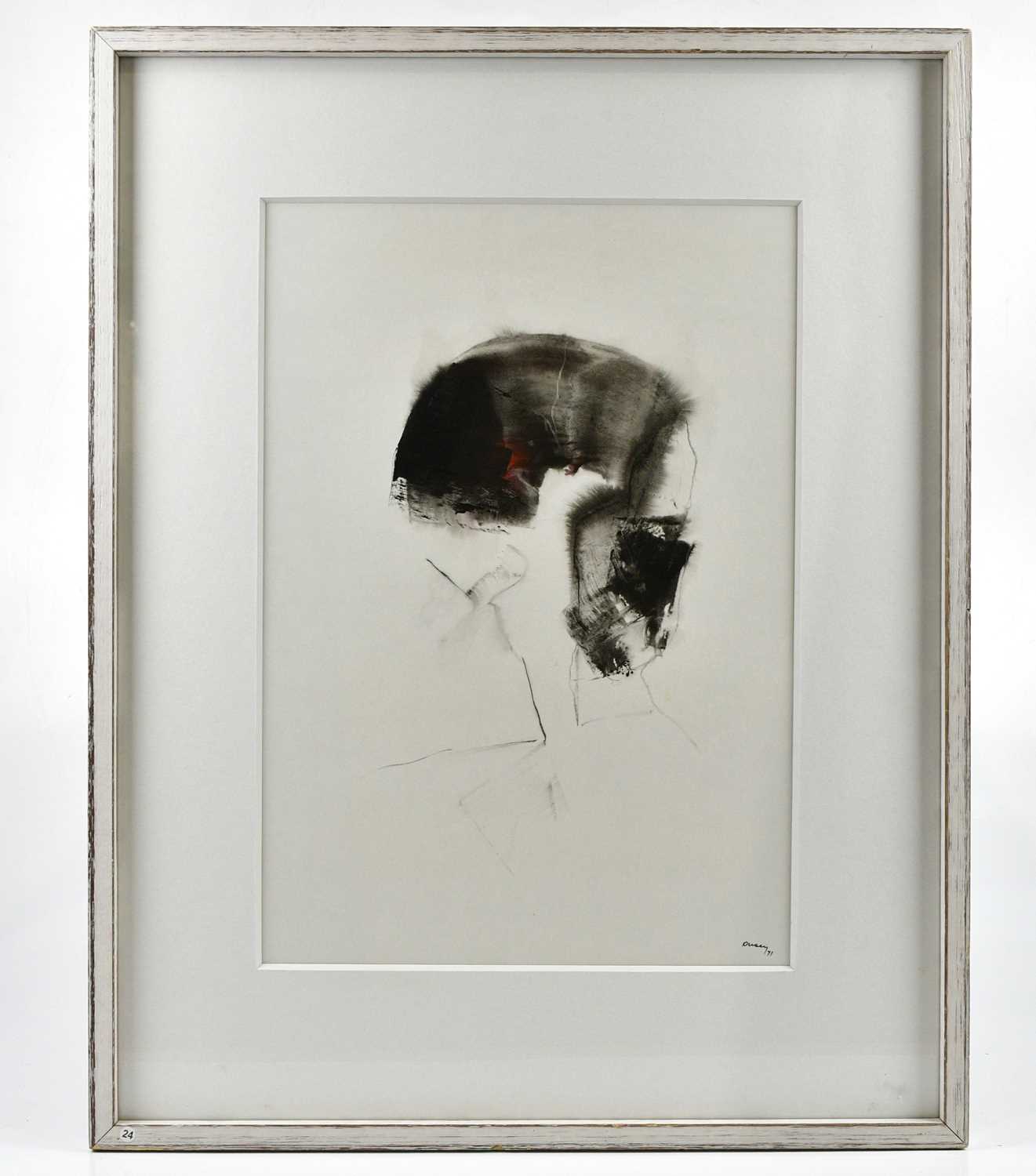 Lot 66 - HARRY OUSEY (1915-1985); watercolour,