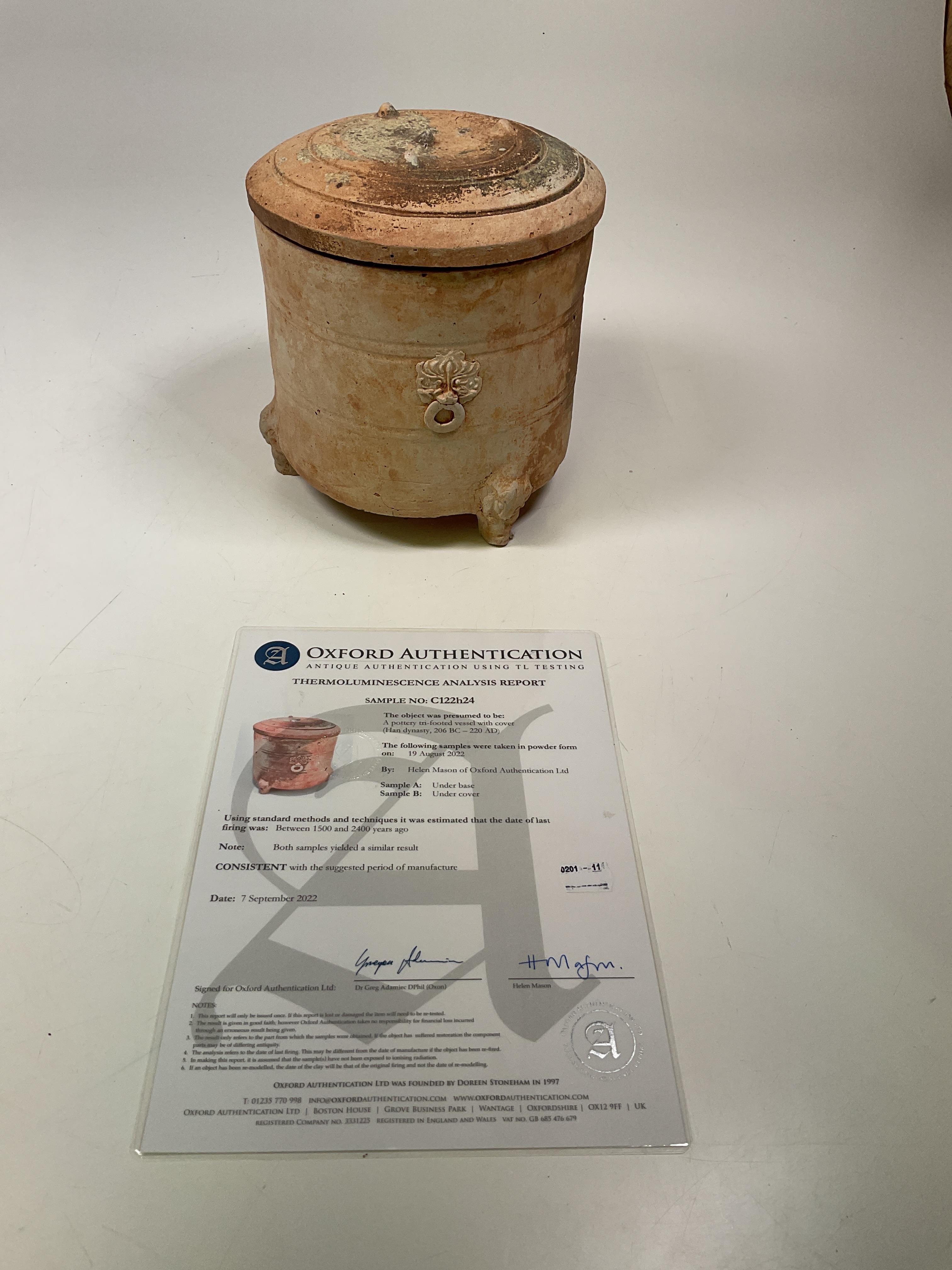 Lot 216 - A rare Chinese Han Dynasty (206BC-220AD)