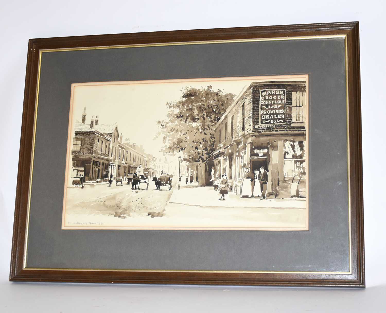 Lot 1482 - ROBERT LITTLEFORD (born 1940); watercolour,