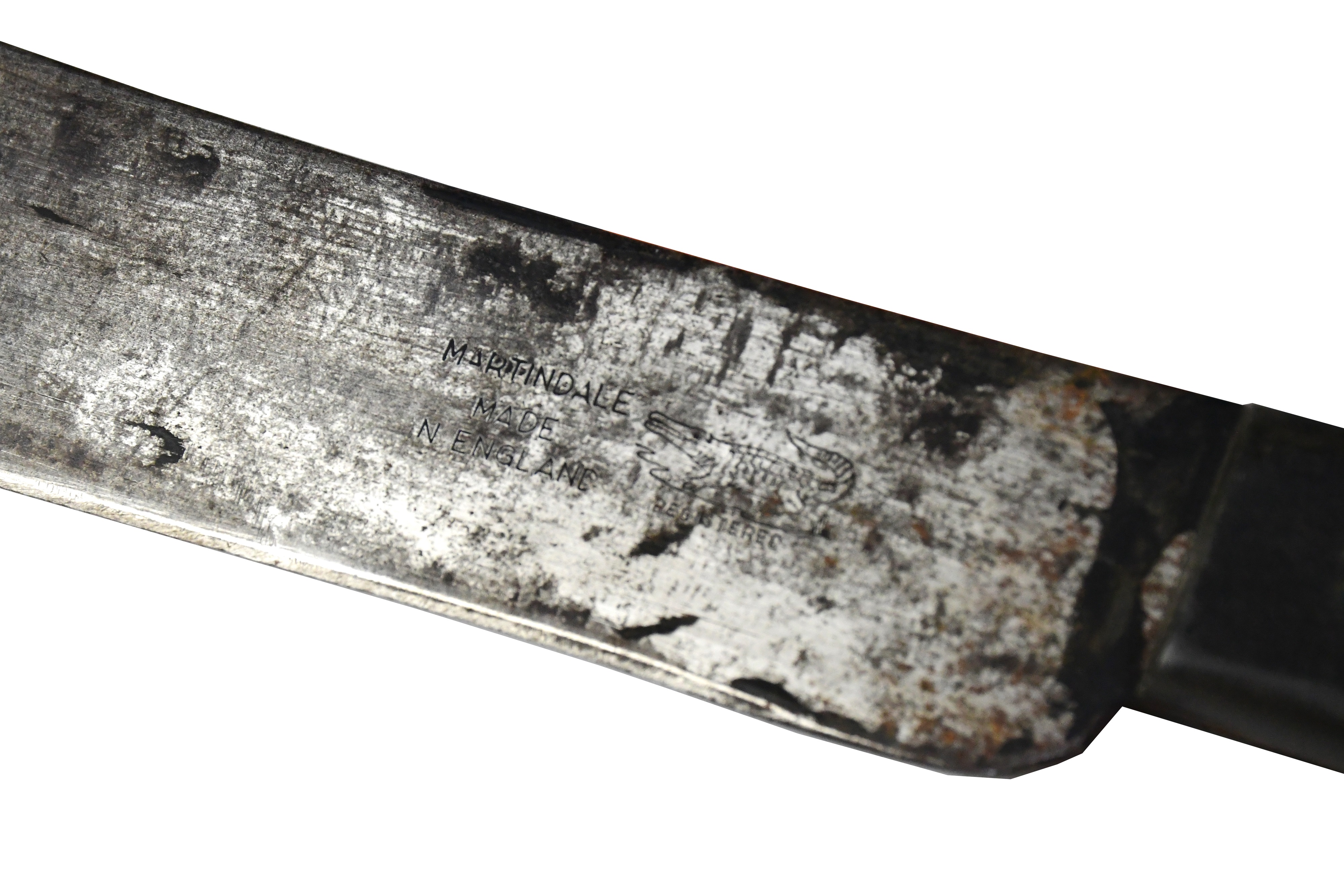 Lot 629 - MARTINDALE; a military issued machete, with