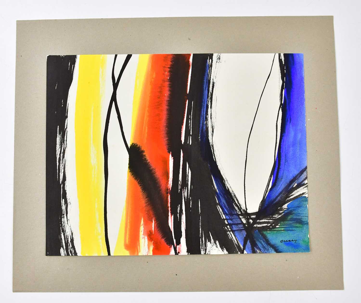 Lot 505 - HARRY OUSEY (1915-1985); watercolour,