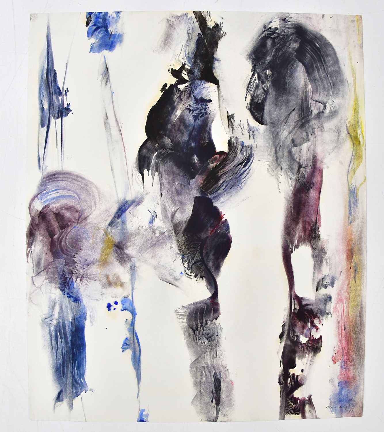 Lot 462 - HARRY OUSEY (1915-1985); watercolour,