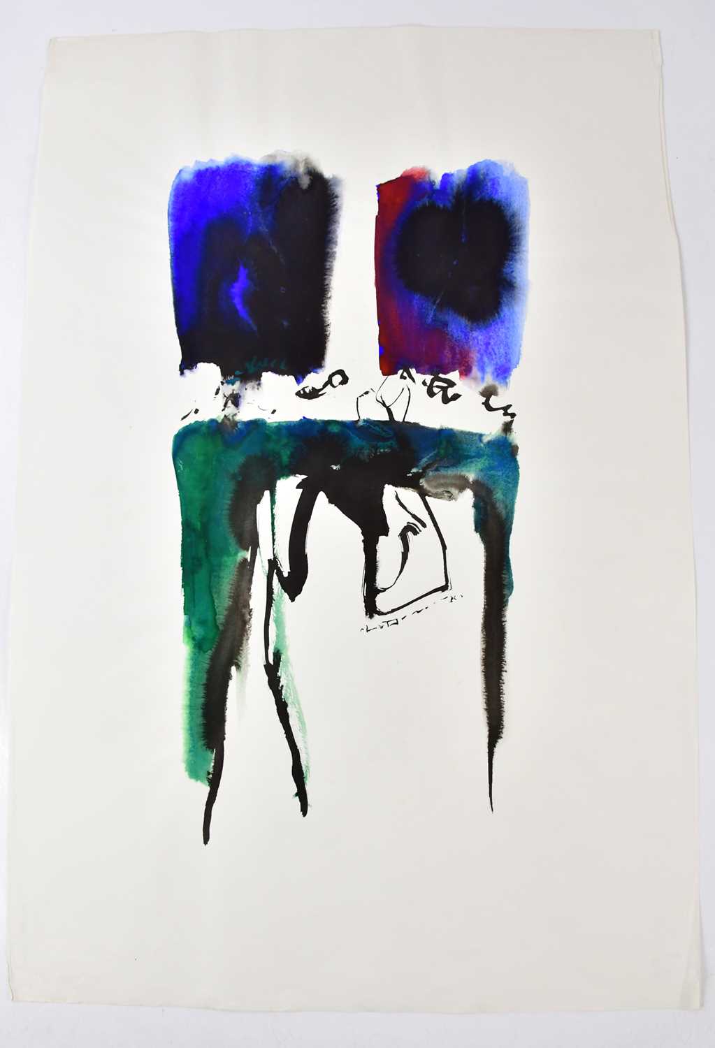 Lot 275 - HARRY OUSEY (1915-1985); watercolour,