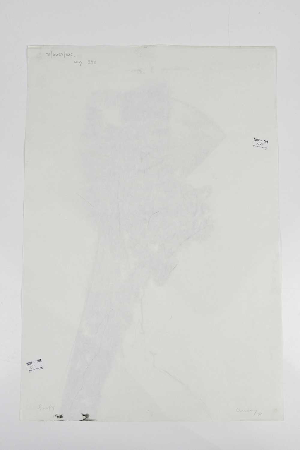 Lot 340 - HARRY OUSEY (1915-1985); watercolour, 'Goofy'
